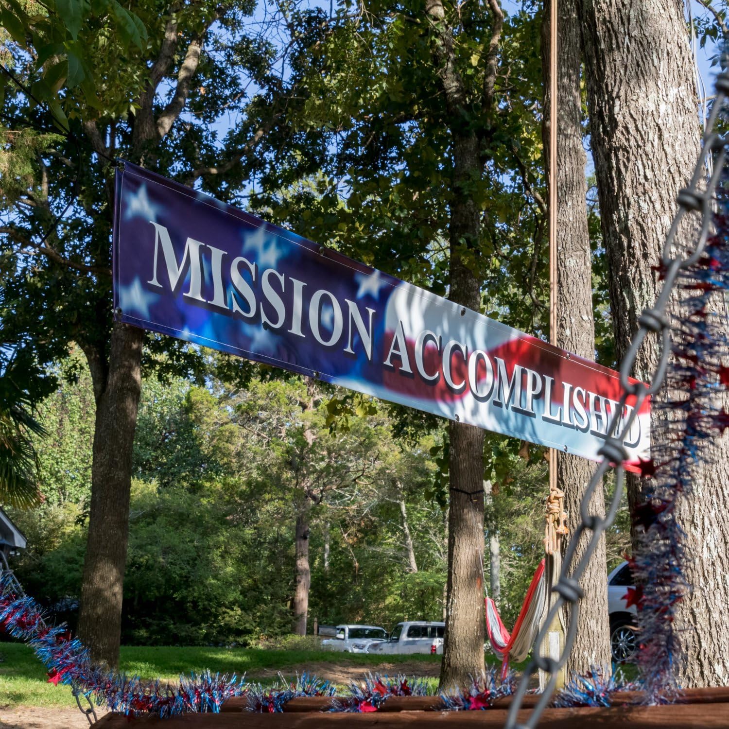 Mission Accomplished Banner