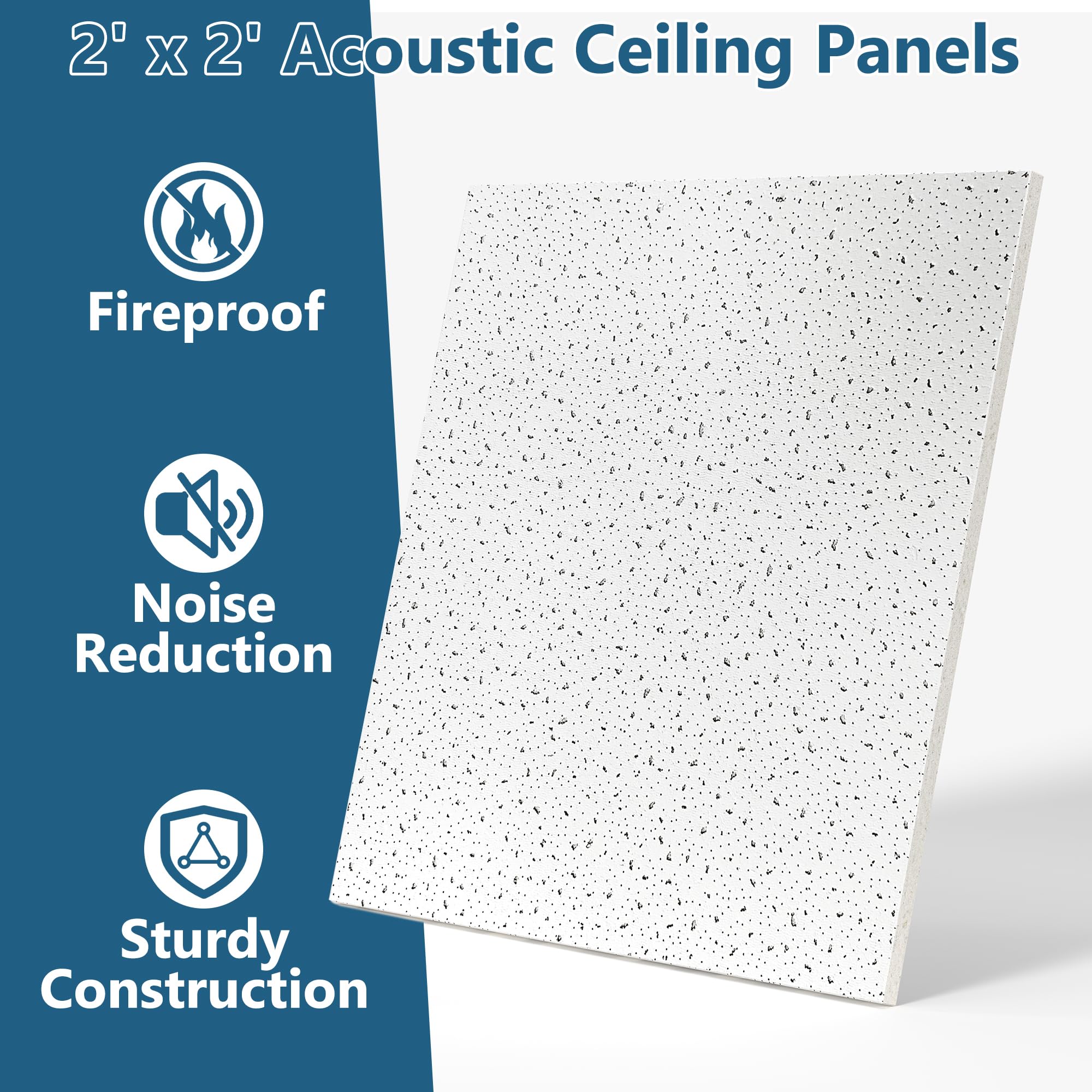 Snapklik.com : ROOMTEC 2 X 2ft Ceiling Tiles, Acoustic Ceilings For ...