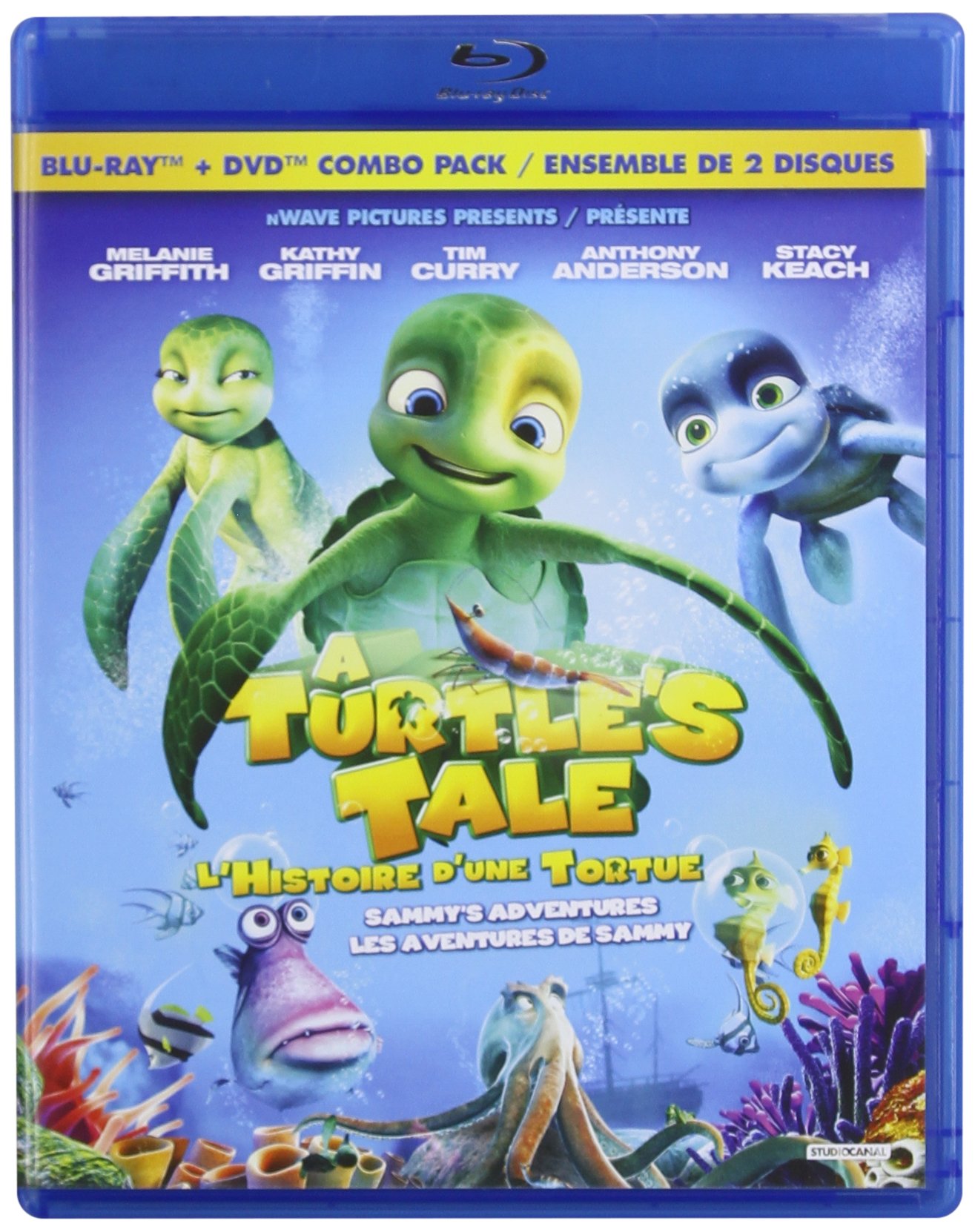 Amazon.com: A Turtle's Tale: Sammy's Adventure ( Blu-ray/DVD Combo ...