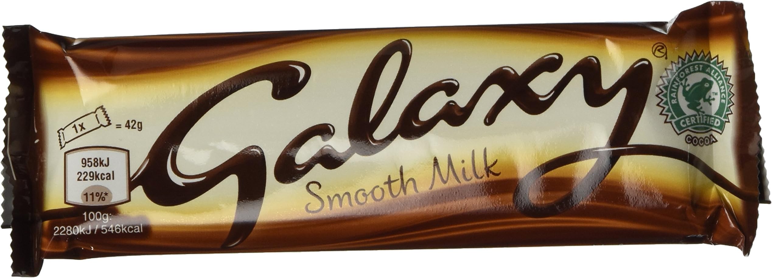 Amazon.com : Galaxy Smooth Milk Bars Original Galaxy Chocolate Bar Pack ...