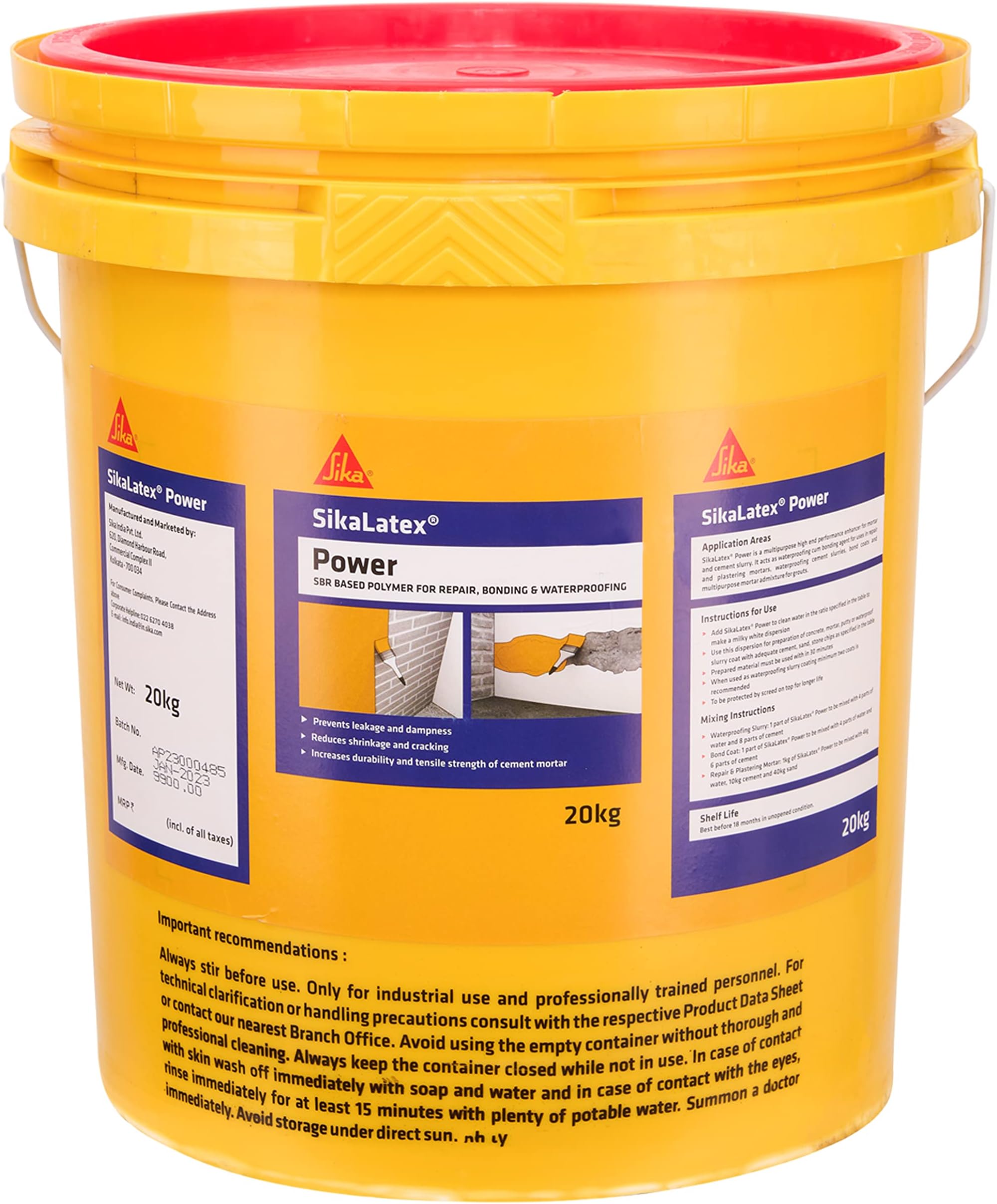 SIKA - SikaLatex Power - Concentrated multipurpose polymer for ...