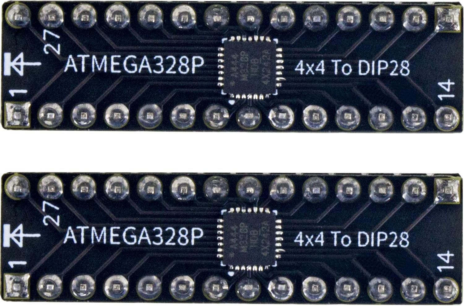 Buy Atmega328p Pu Atmega328 With Uno R3 Bootloader Smd To Pdip 28 2pcs Online At Lowest Price