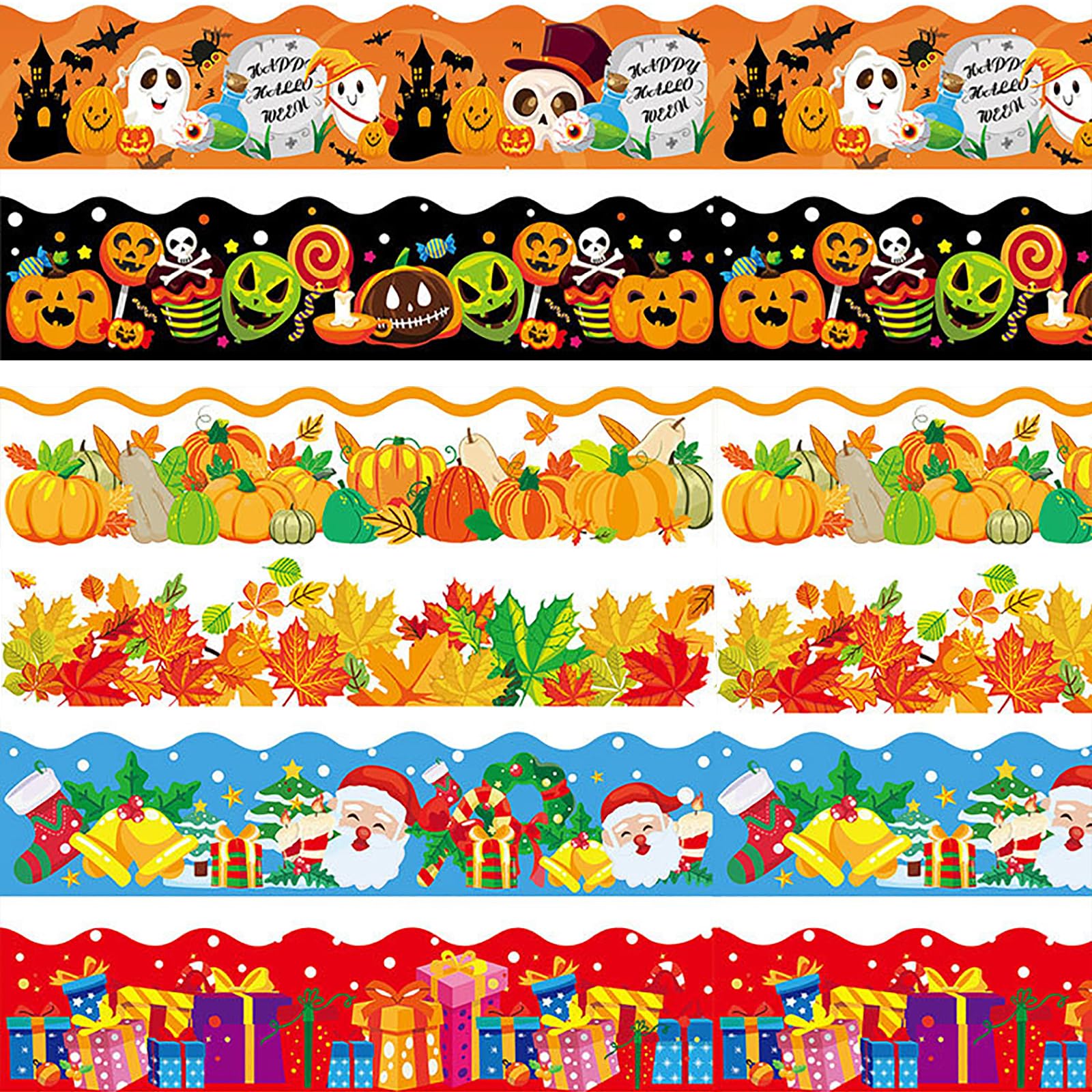 Halloween Border Paper Landscape