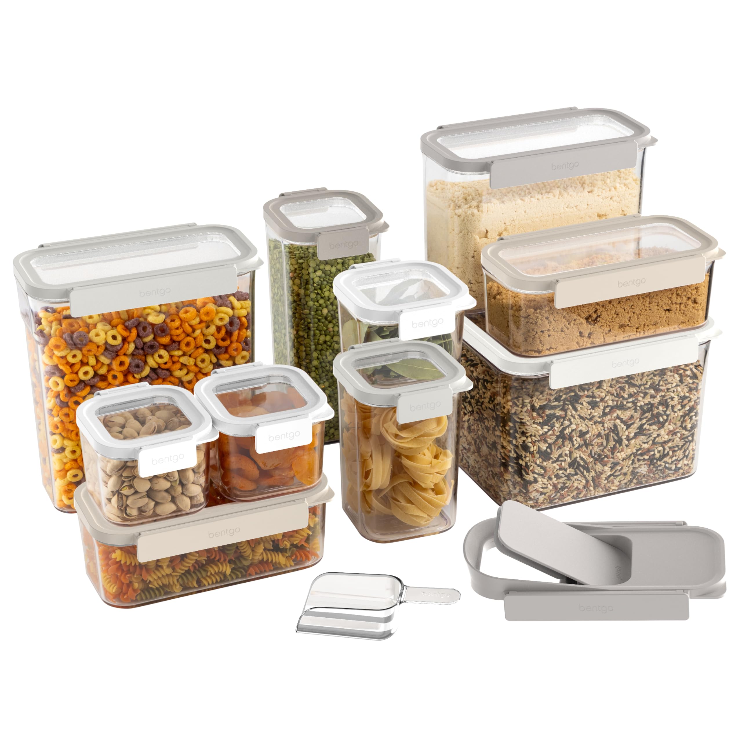 Amazon.com: Bentgo Pantry - 22-Piece Airtight Food Storage Containers ...