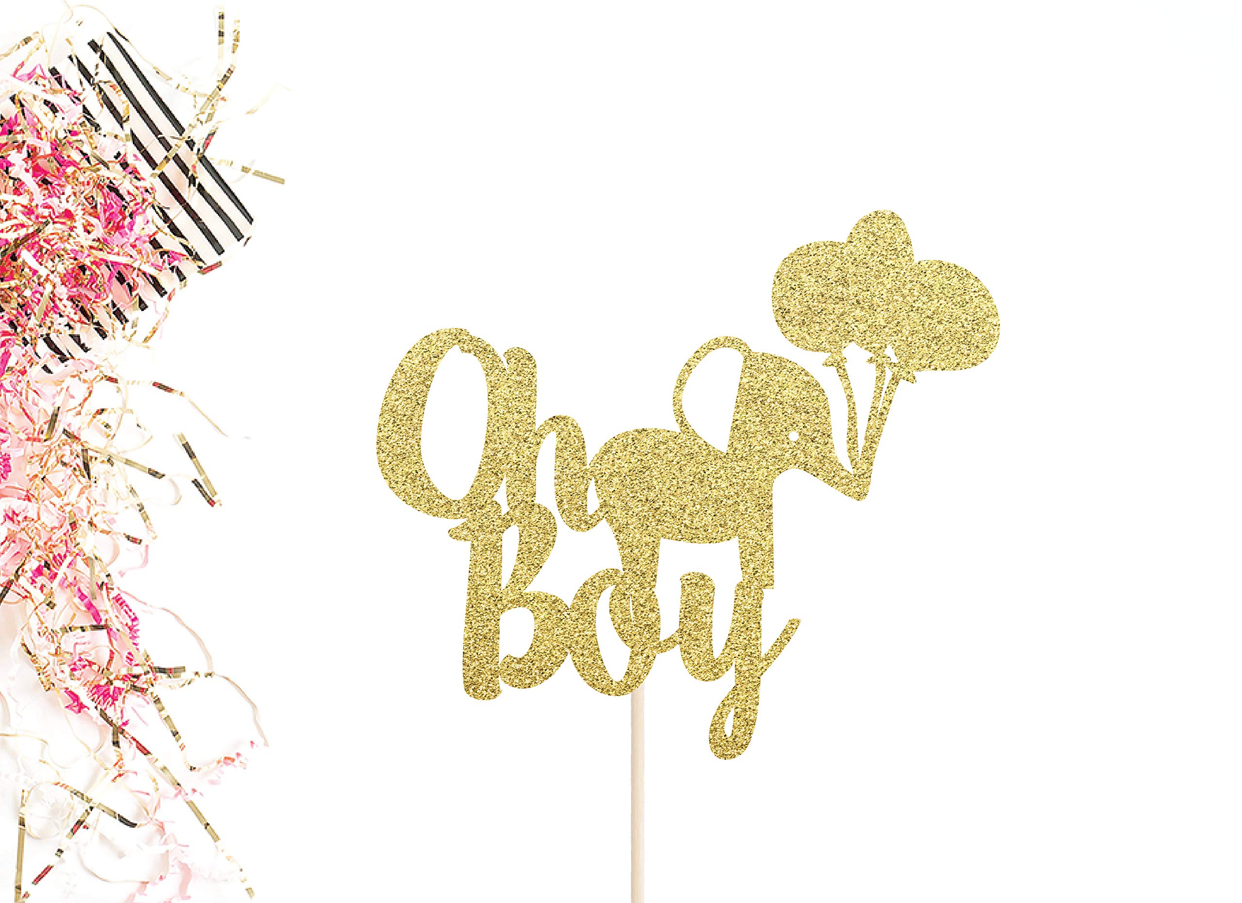 Buy Oh Boy Cake Topper | Baby Shower Cake Topper | It's A Boy Cake ...