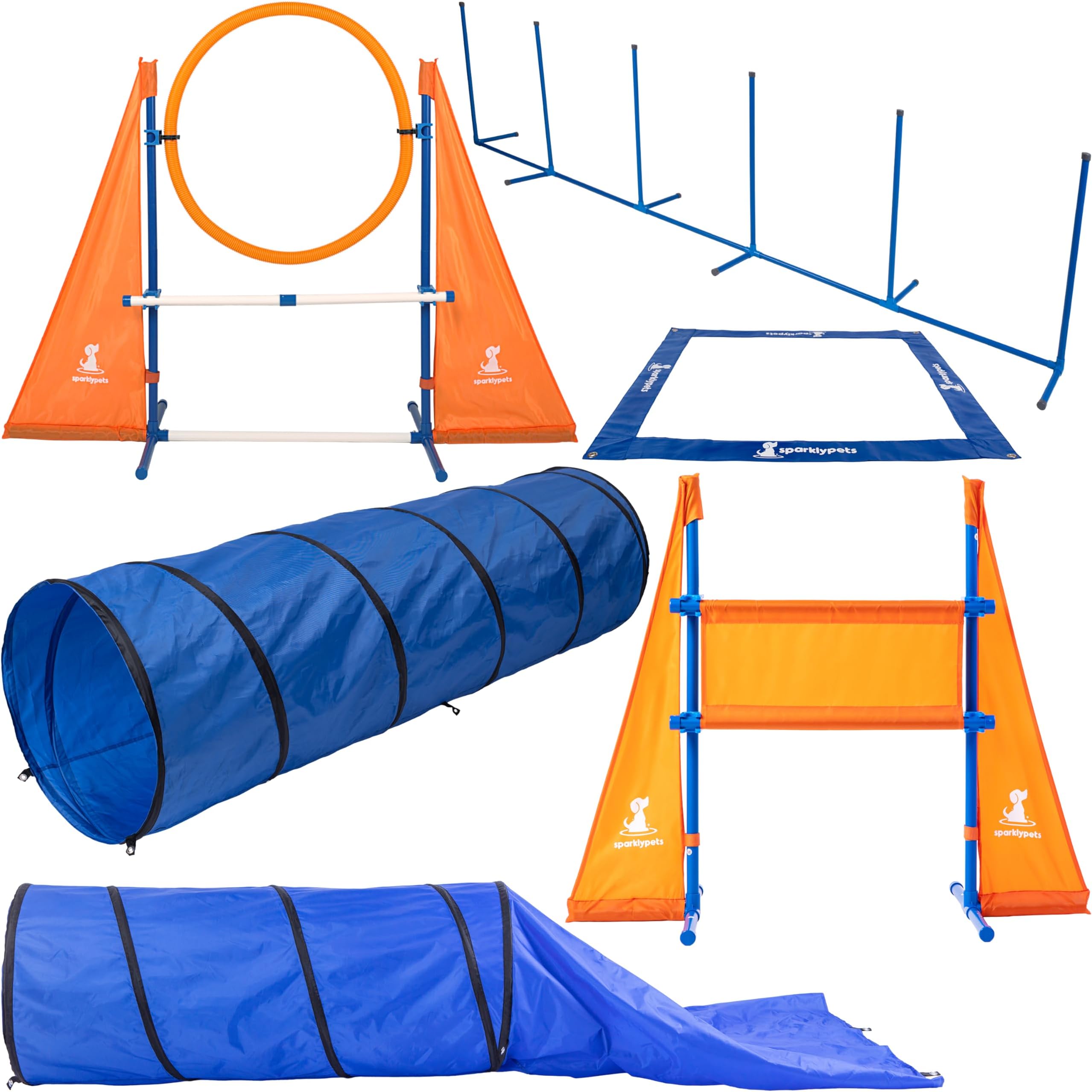 Amazon.com : Fun For Tails Premium Dog Agility Training Equipment ...