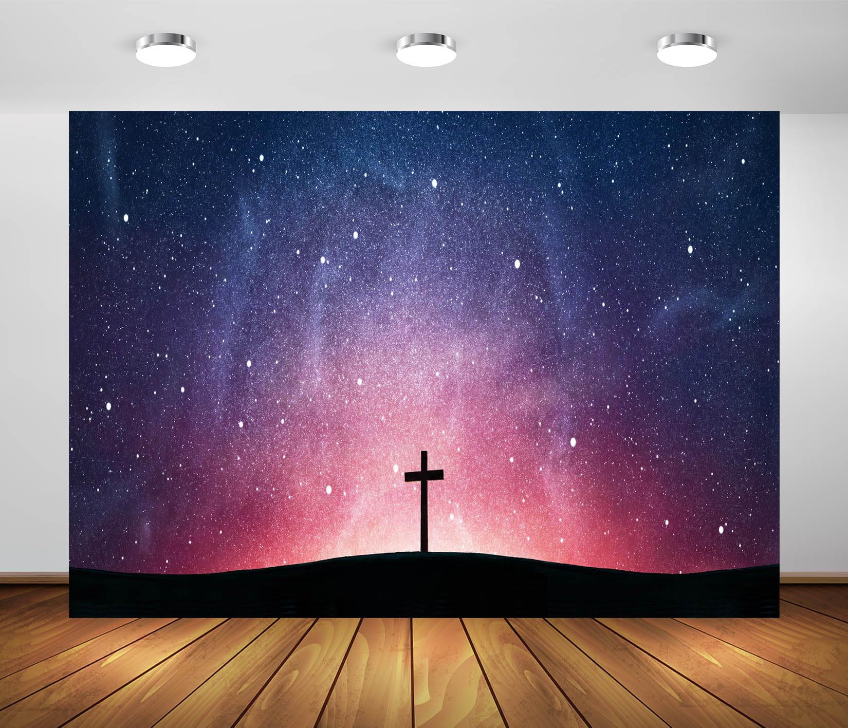 Galaxy Cross Background