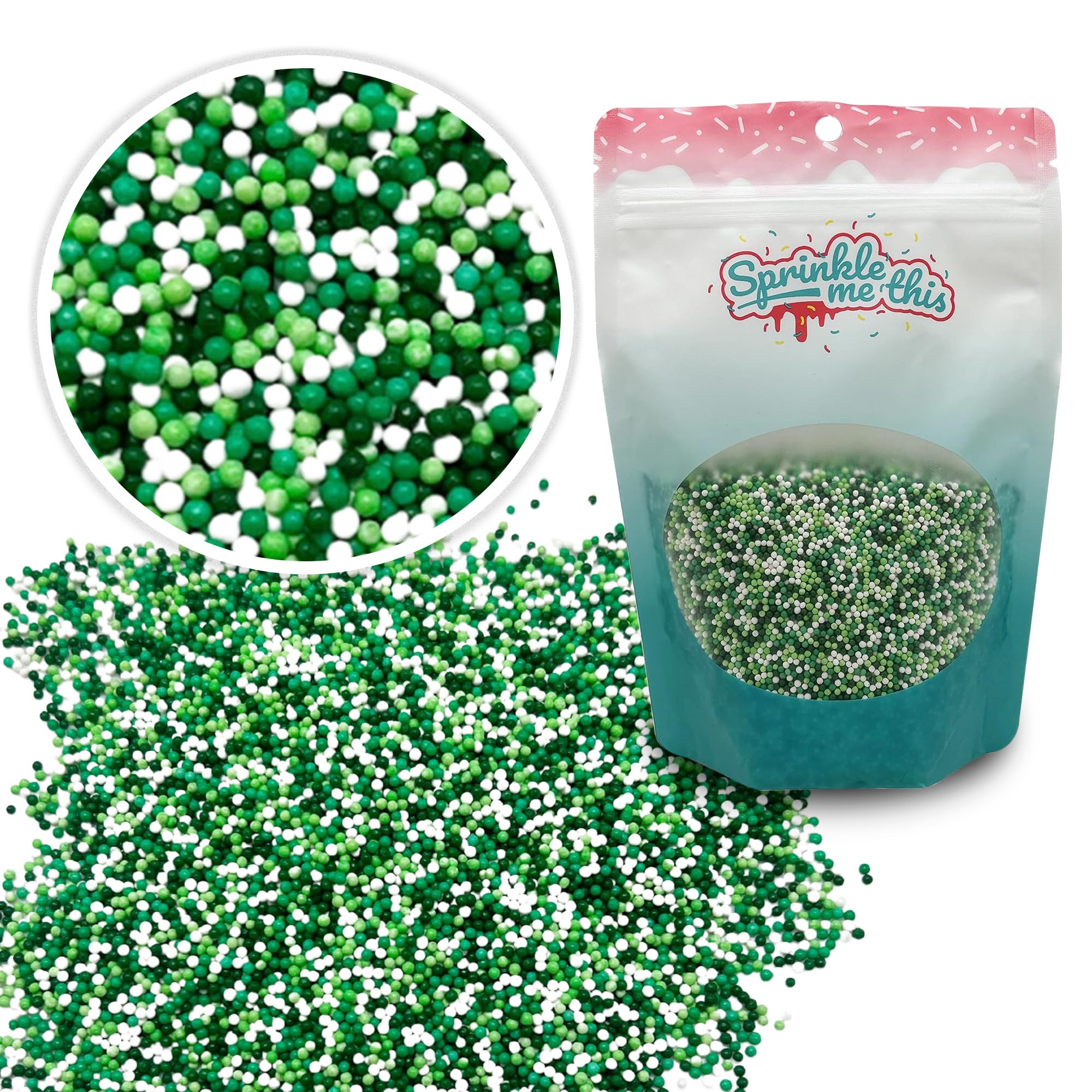 Amazon.com: St. Paddy's Pearls | 8 Oz Stand Up Sprinkle Bag | St ...