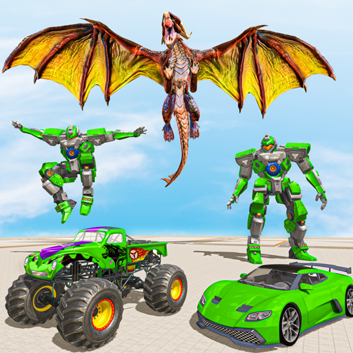 Dragon Robot Monster Truck Car Transformation Game - App on Amazon Appstore