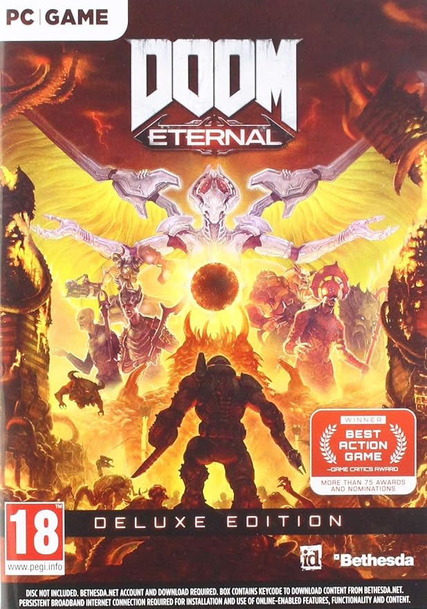 DOOM Eternal : Deluxe Edition (PC DVD) : Amazon.co.uk: PC & Video Games
