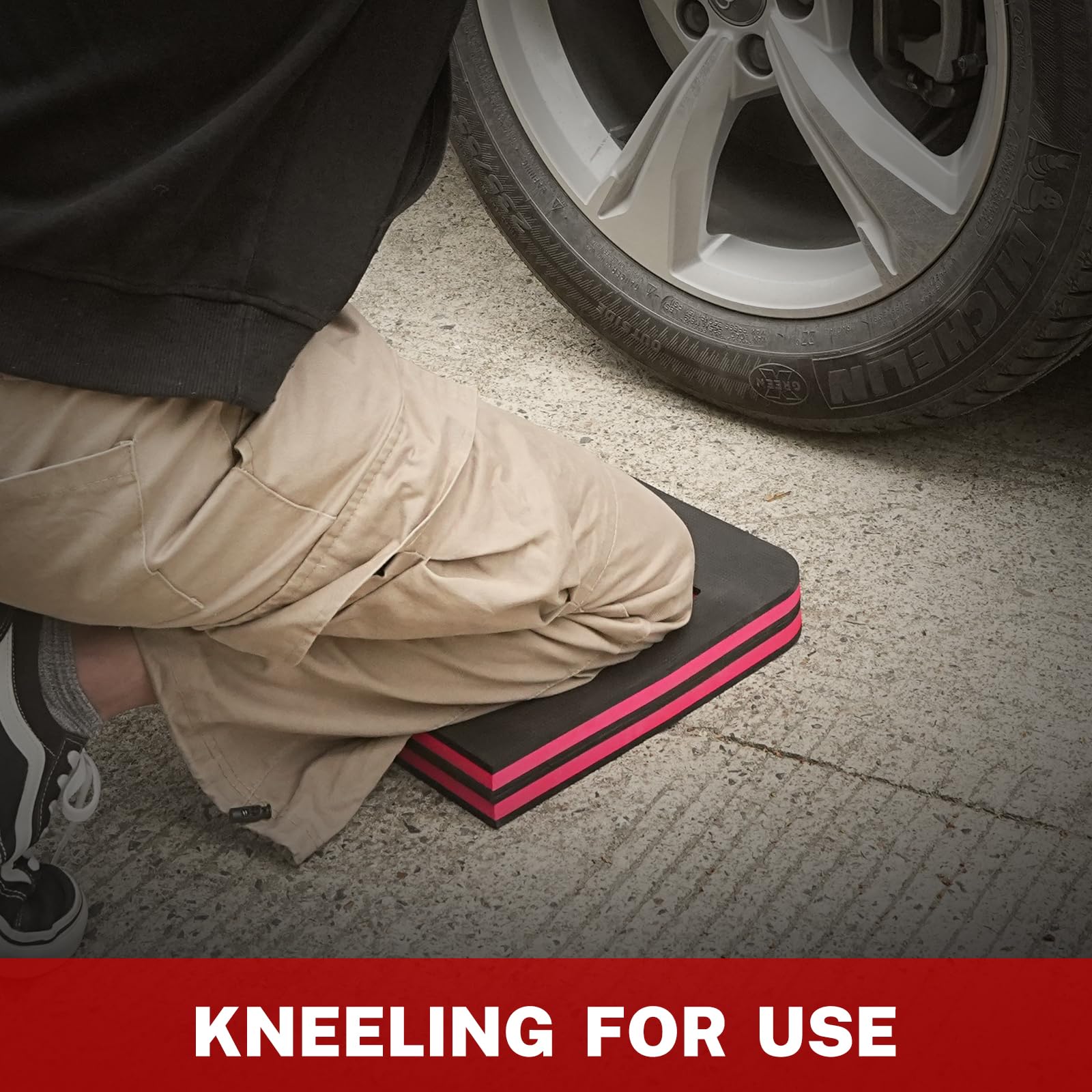 Snapklik.com : 0.9" Foldable Thick Kneeling Pad, 2 Fold Comfortable ...