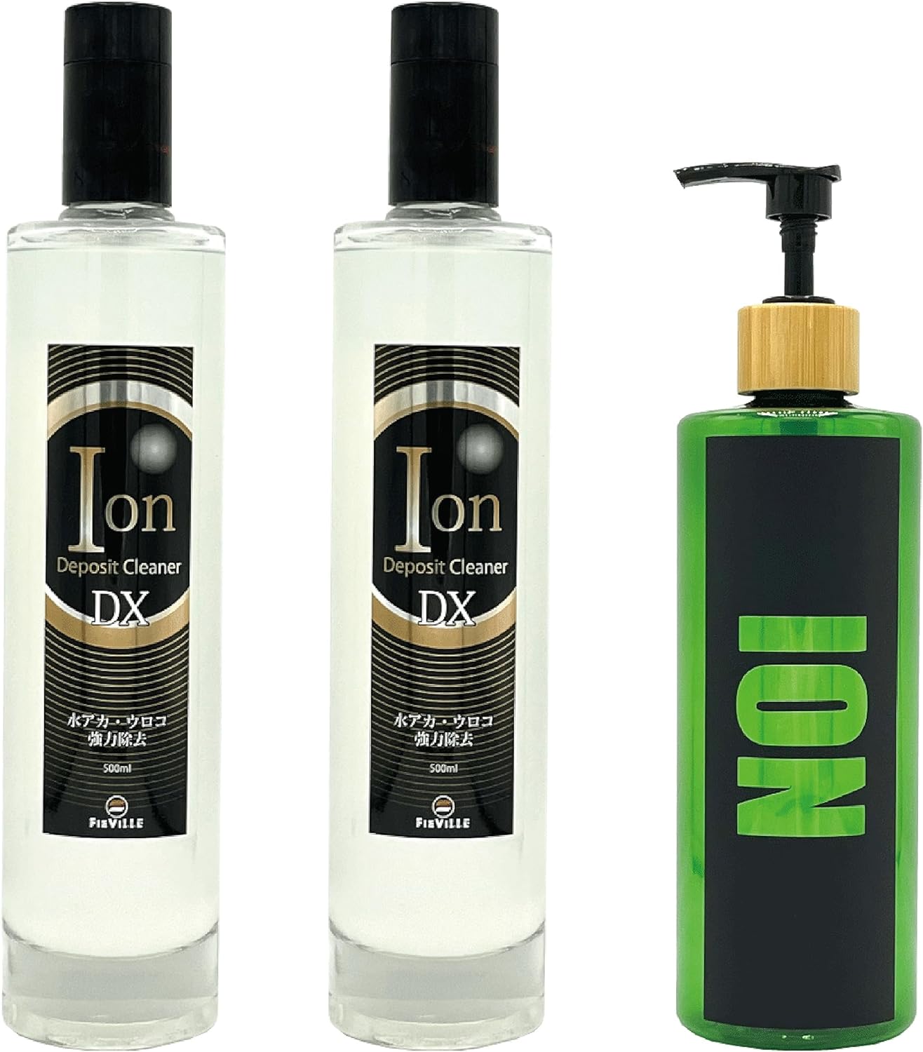 Amazon.co.jp: Ion Deposit Cleaner DX イオンデポジットクリーナーDX 500ml×2本SET superfree!スプレイヤープレゼント！ 水垢除去 取り ...