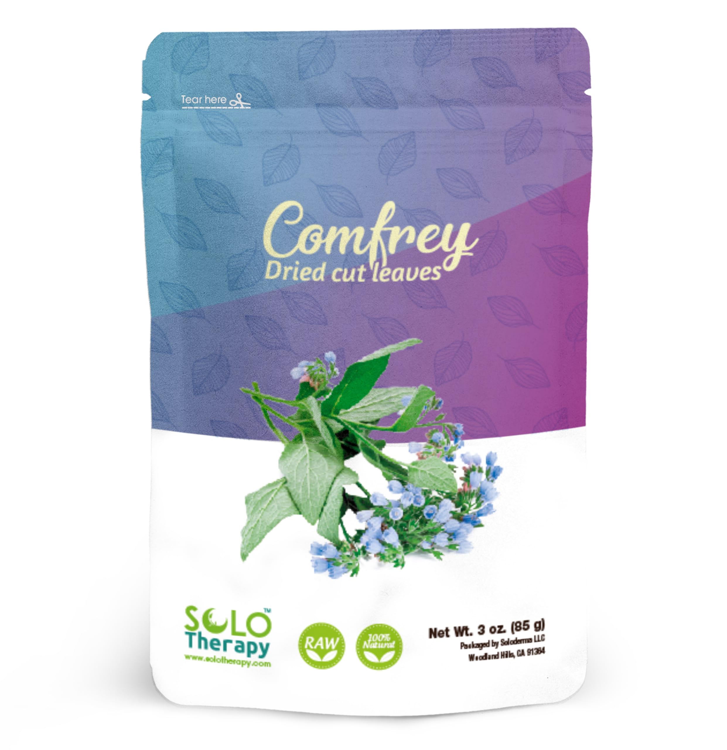 Amazon.com : Comfrey Leaf, 3 oz (85 g), Comfrey for External Use Only ...