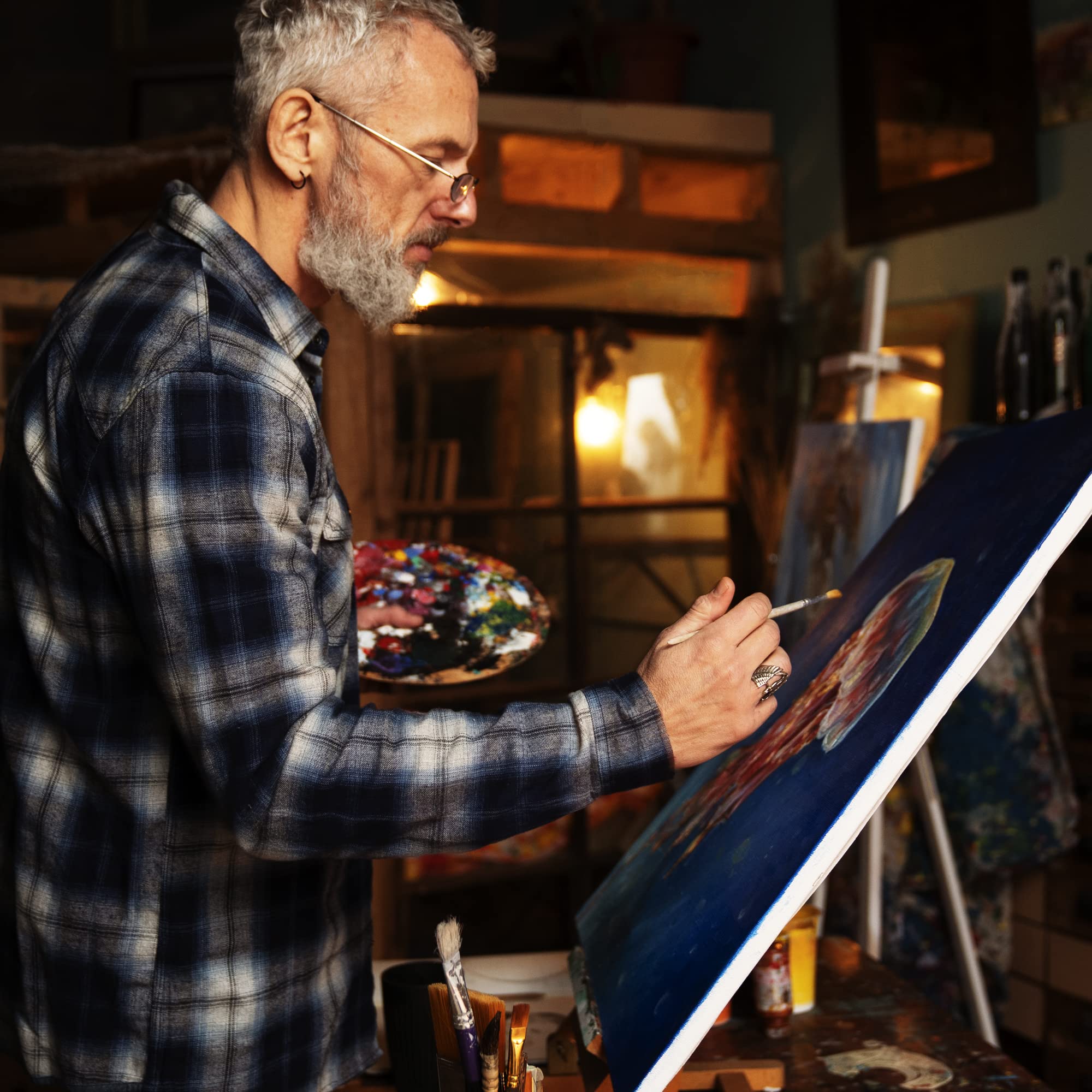 Snapklik.com : PHOENIX Professional Stretched Canvas For Painting ...