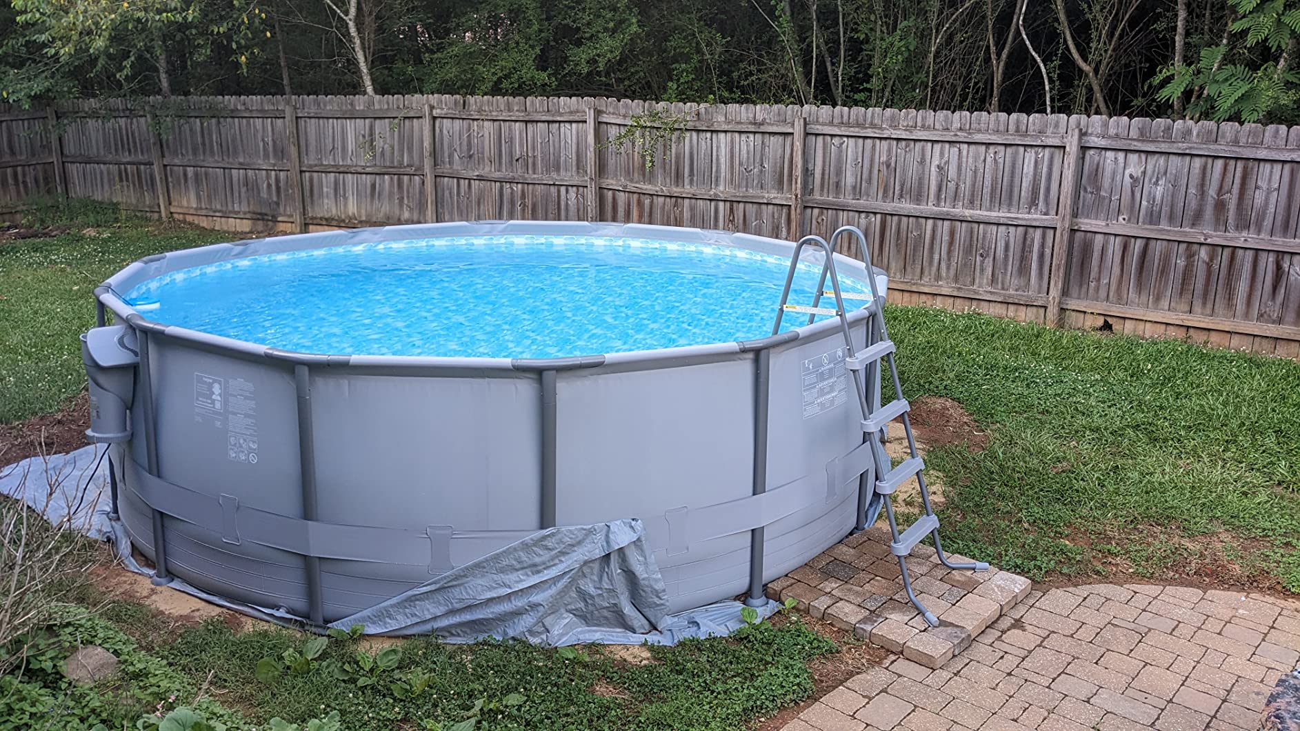 $55/mo - Finance Funsicle 18ft x 48in Round Oasis Above Ground Pool ...