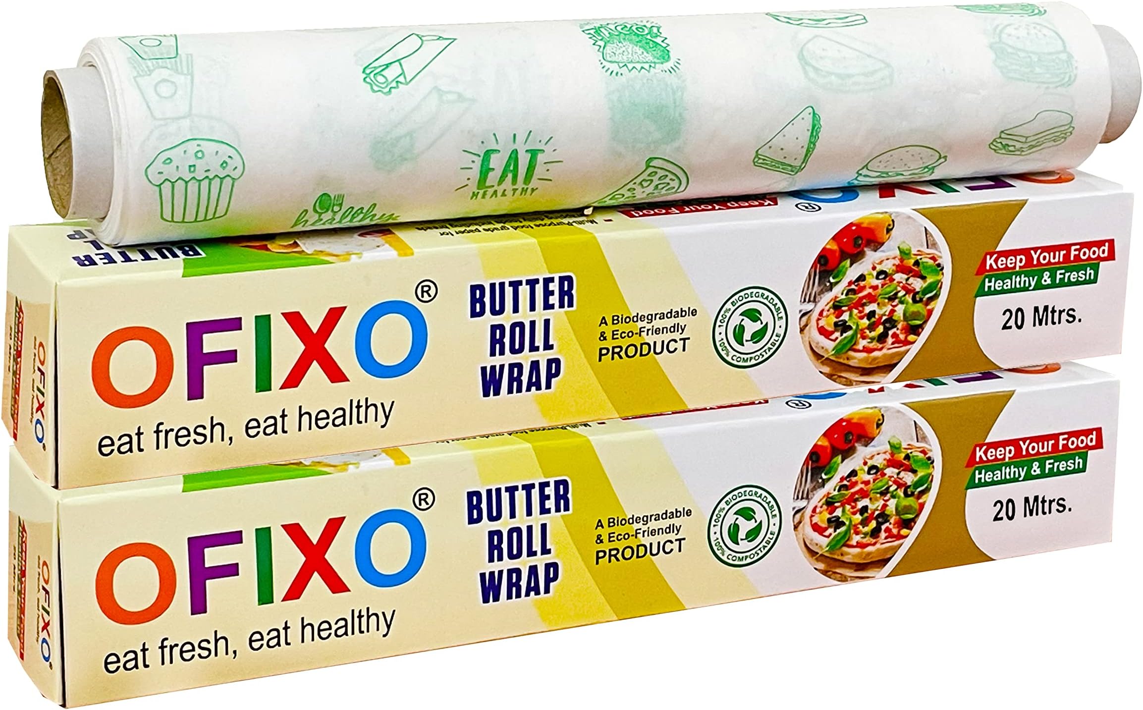 OFIXO Food WRAP Multipurpose Food Wrapping Paper | 50 Meter | Perfect ...