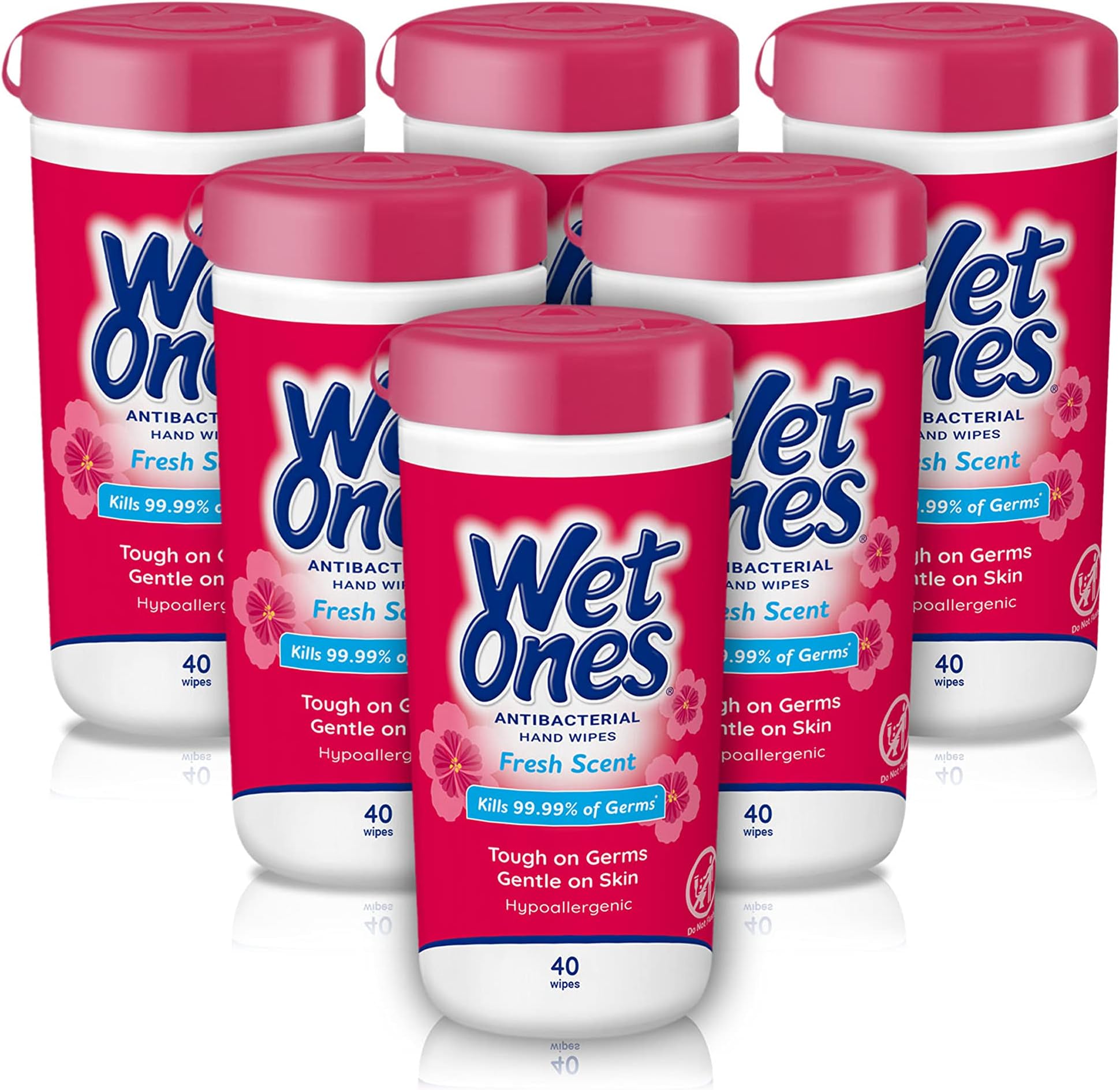 Amazon.com : Wet Ones Big & Strong Antibacterial Hand Wipes, Fresh ...