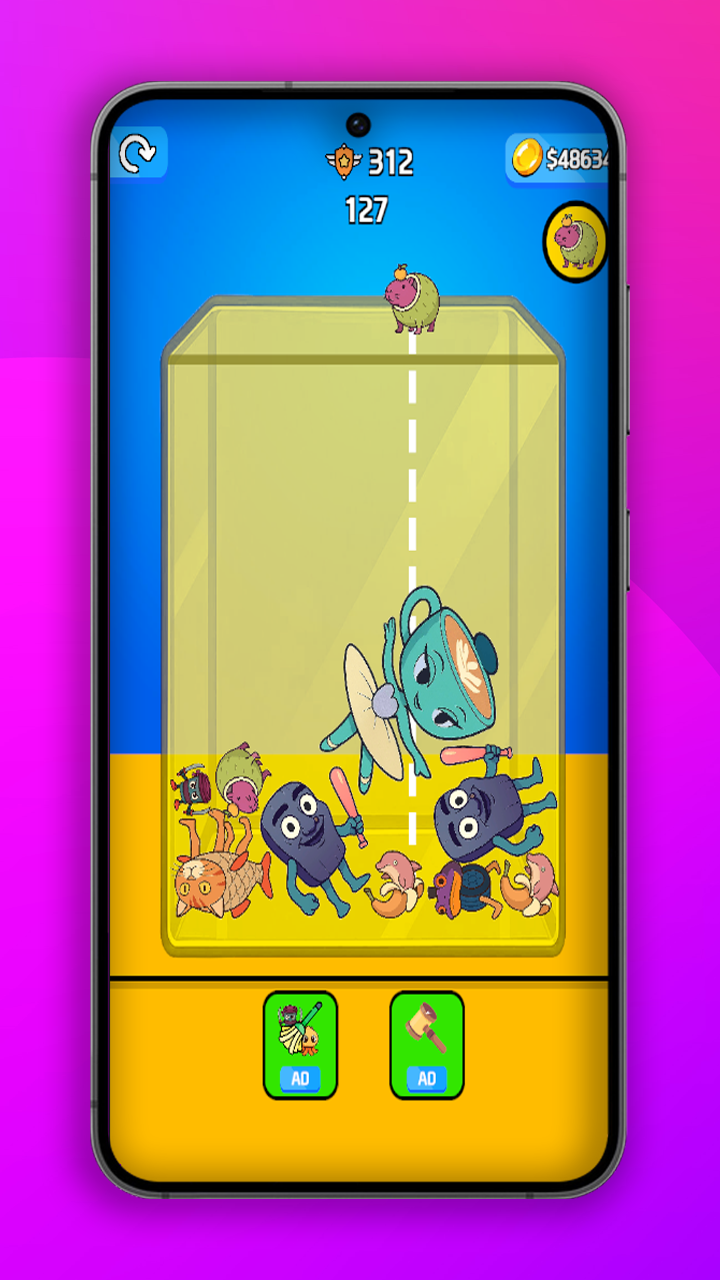 Brainrot Merge Drop Puzzle | Meme Characters Puzzle Game for Phones ...