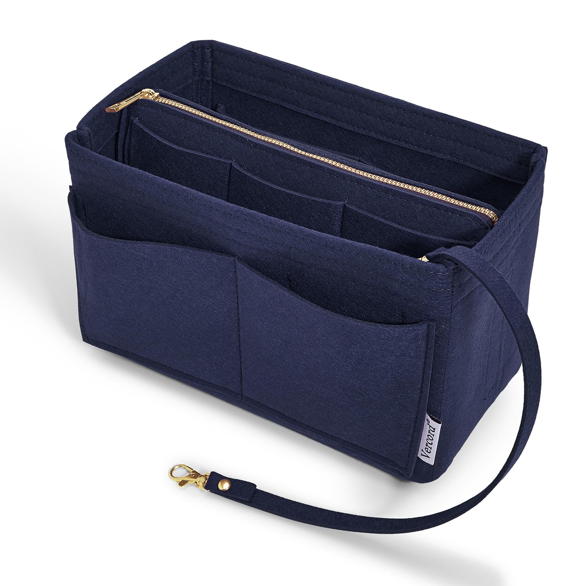 Amazon.com: Vercord Felt Organizer Insert for Purse Handbag Tote Bag in ...