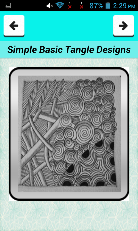 Simple Basic Tangle Design:www.amazon.com:Appstore for Android