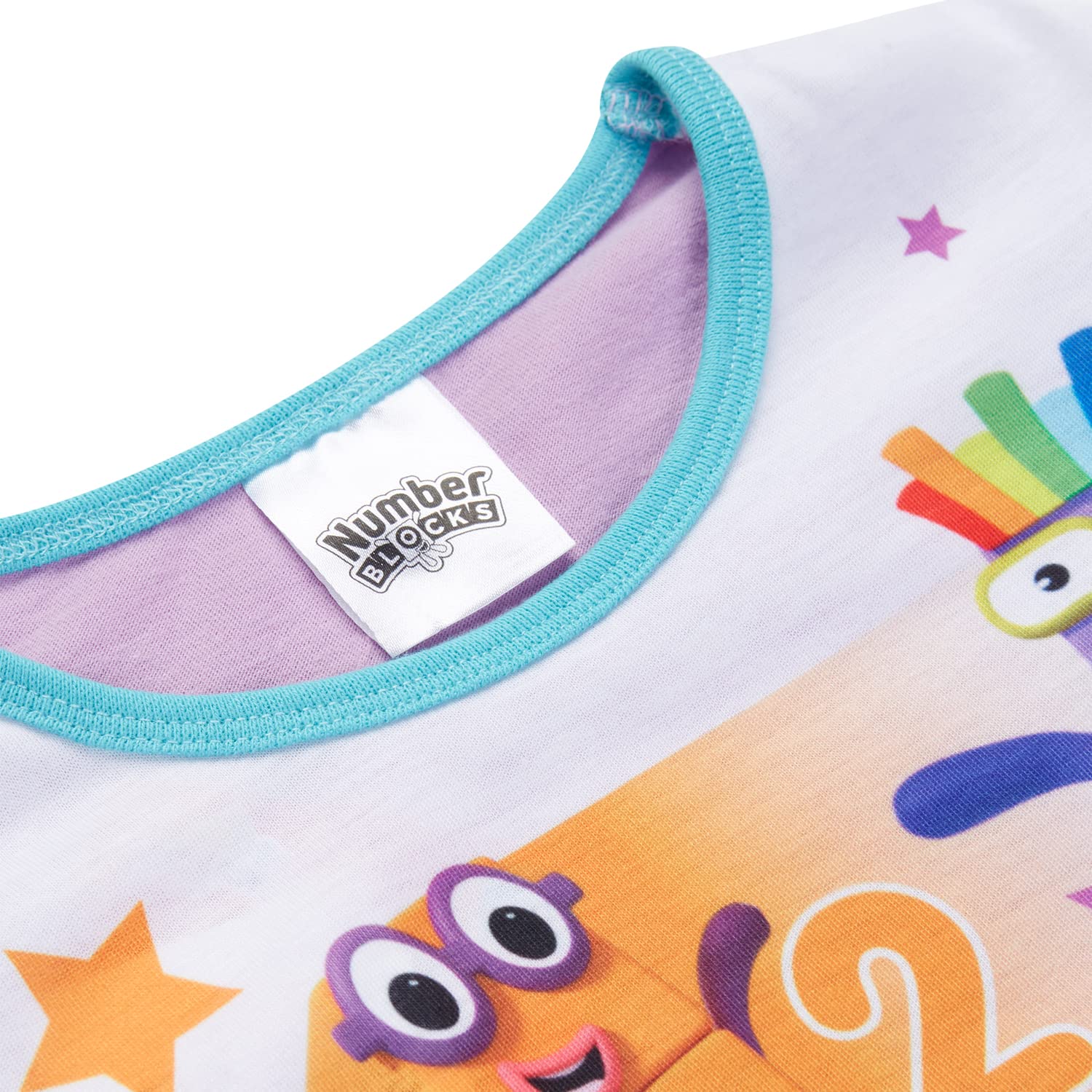 Numberblocks Girls Pyjamas Pjs Set Ages 3 to 8 Years Old: Buy Online in ...