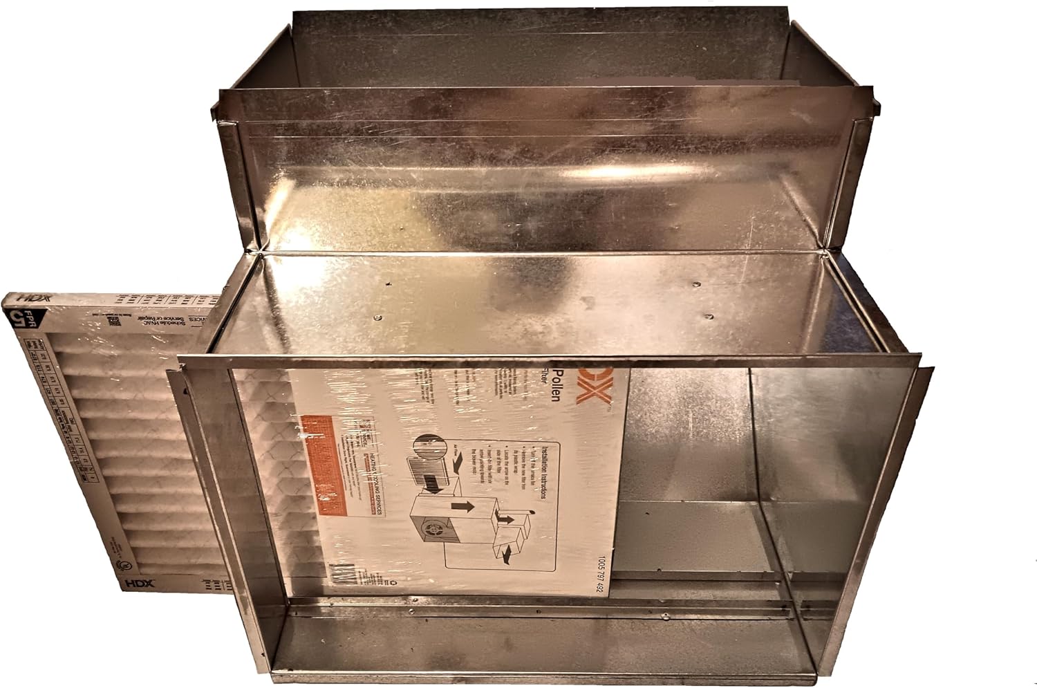 HVAC Return Air Boot Duct with Filter Slot. Furnance Opening:14" x 20 ...