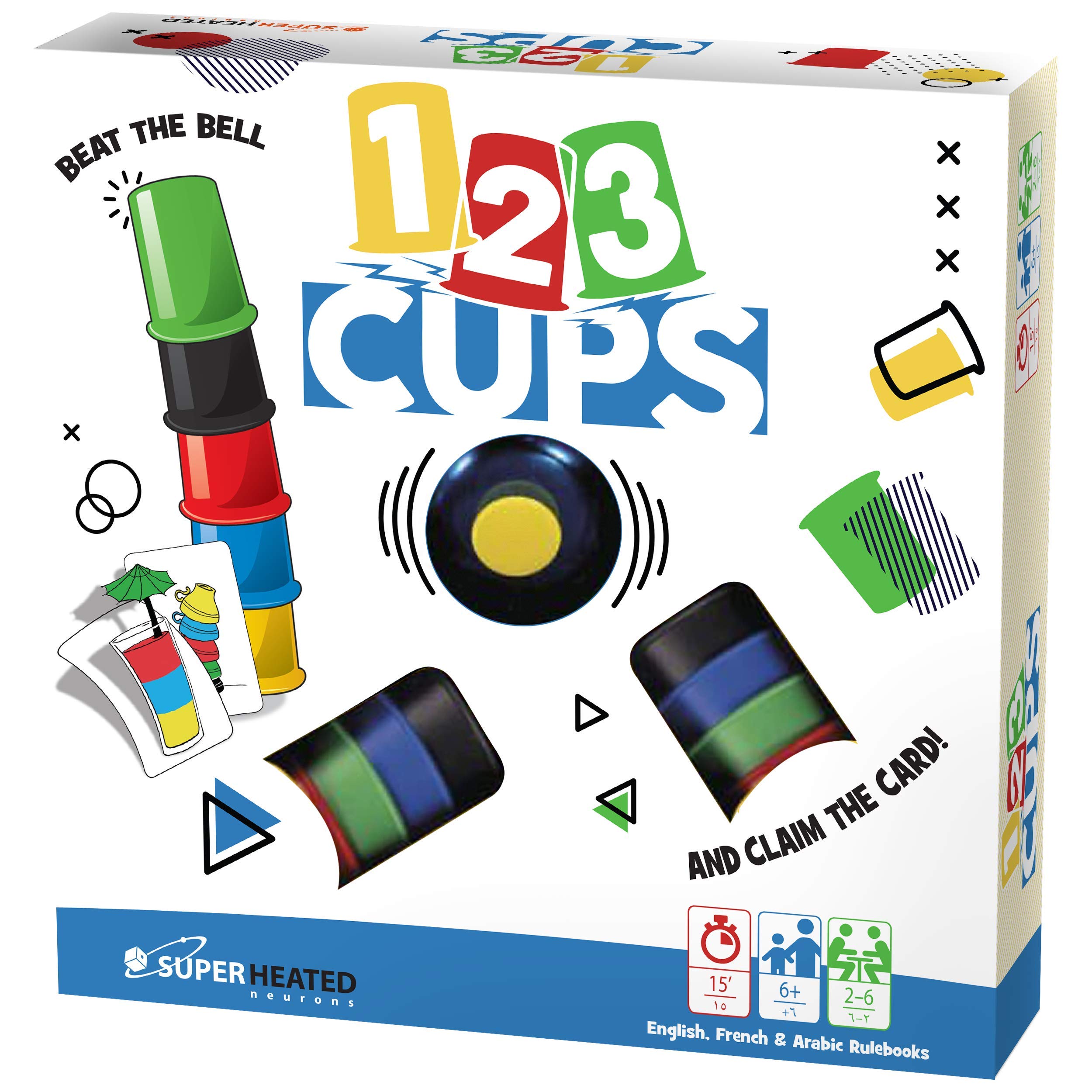 Buy SuperHeated Neurons Speed Cups 123 Cups 2 6 Players Official