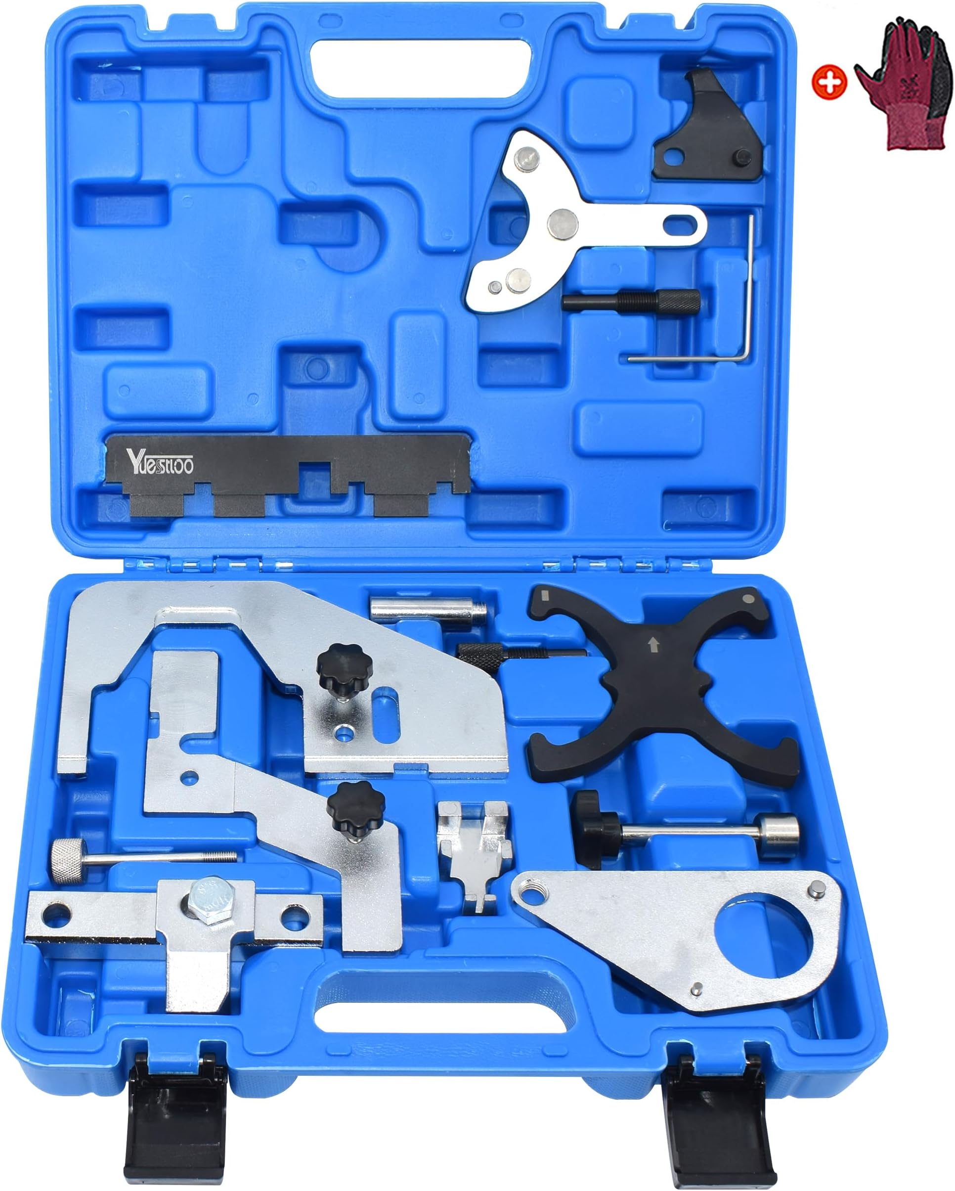 Amazon.com: UTMALL Engine Timing Tool Kit for Range Land Rover JLR 2.0 ...