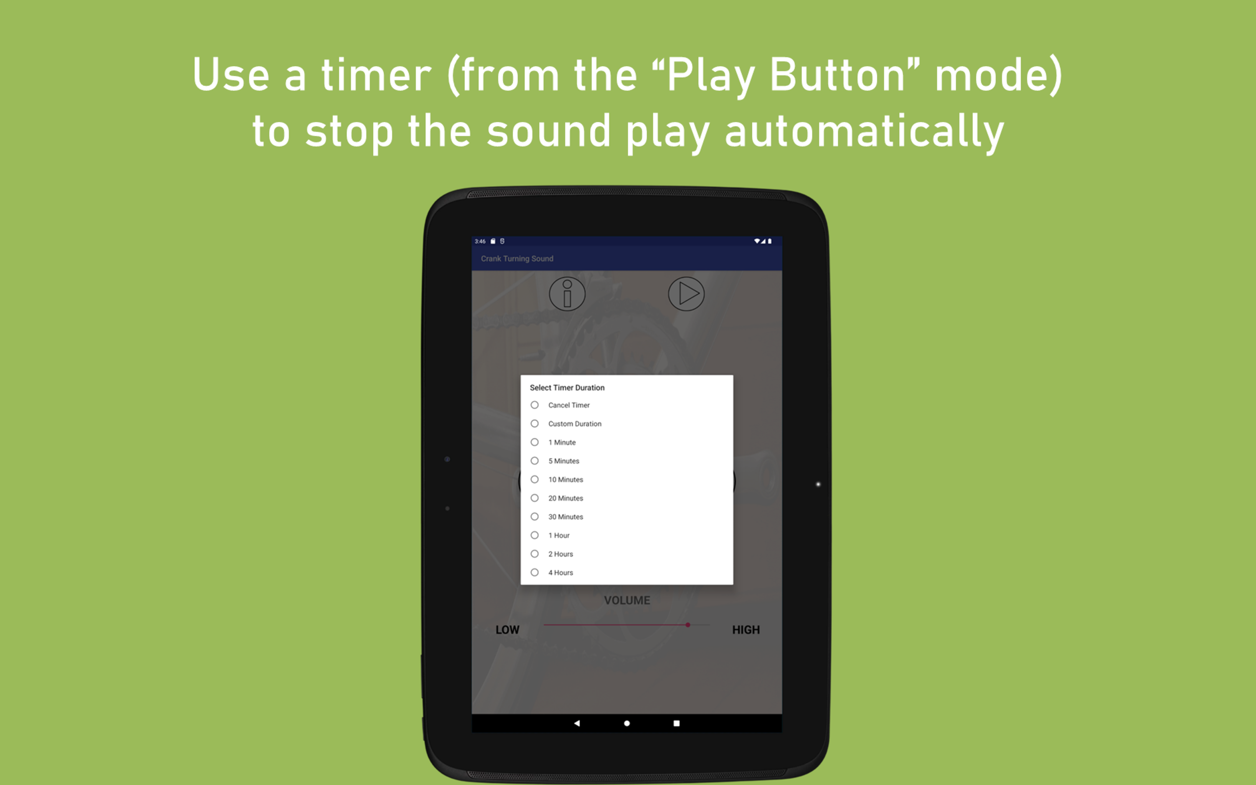Crank Turning Sound - App on Amazon Appstore