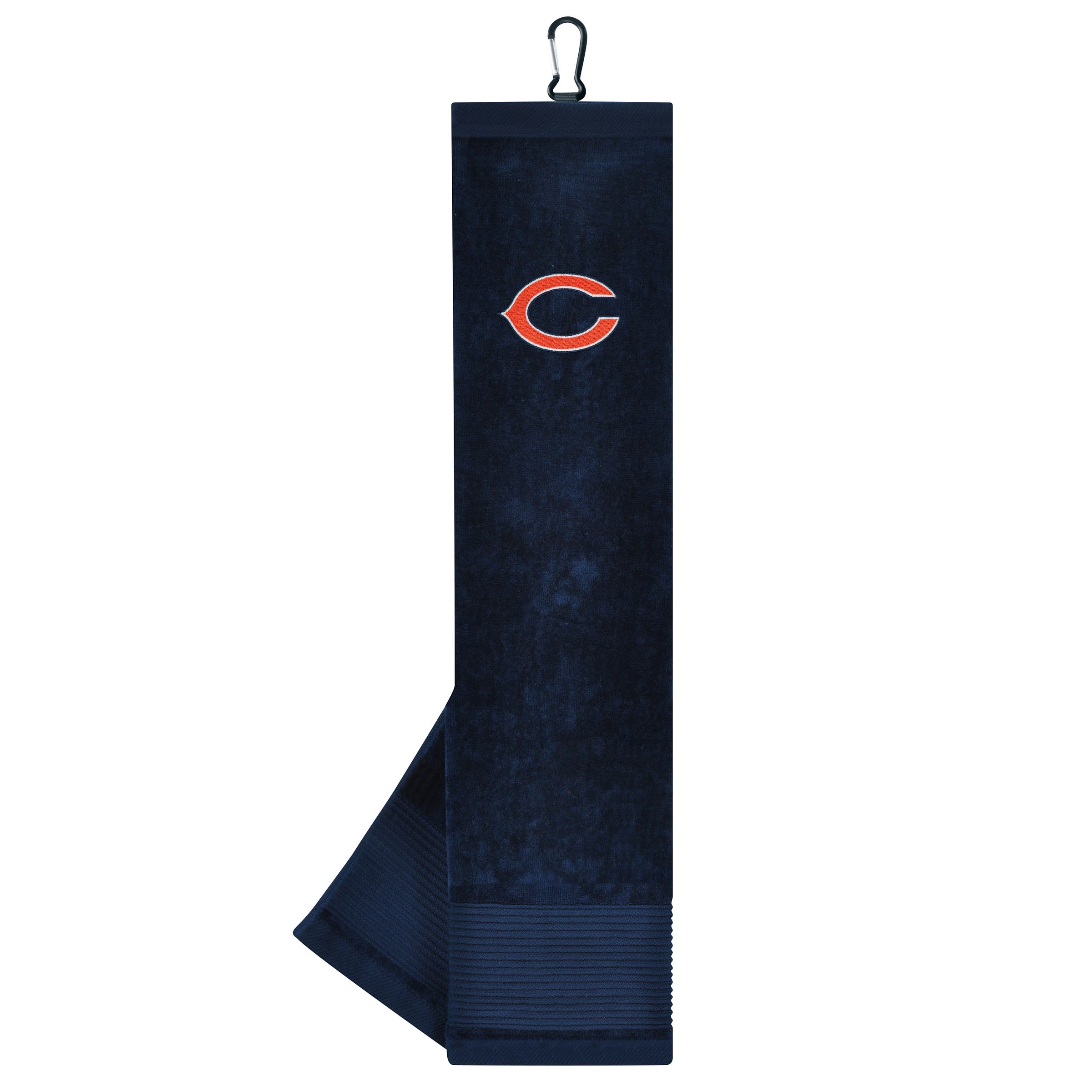 Snapklik.com : Chicago Bears Face/Club Tri-Fold Embroidered Towel