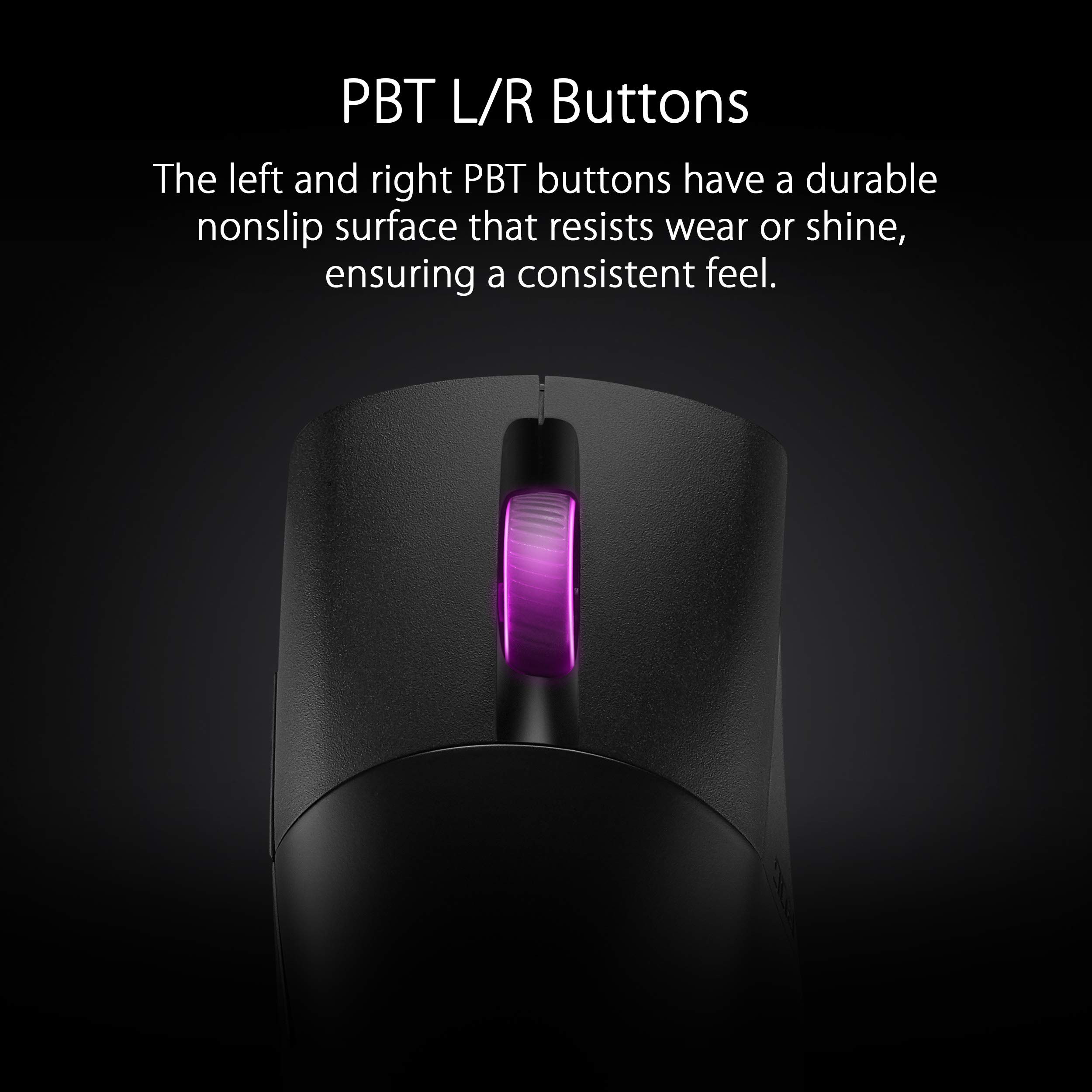 ASUS ROG Keris Wireless Lightweight Gaming Mouse (ROG 16,000 DPI sensor ...