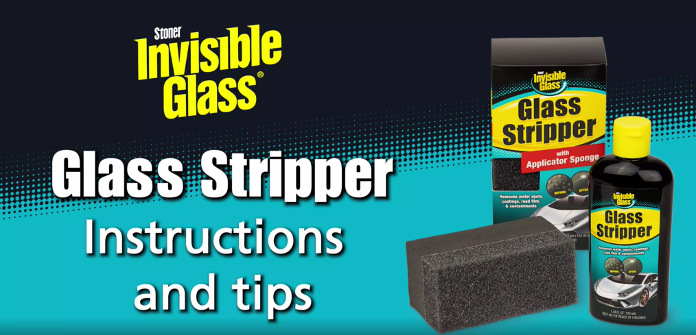 Watch How to use Invisible Glass Glass Stripper on Amazon Live
