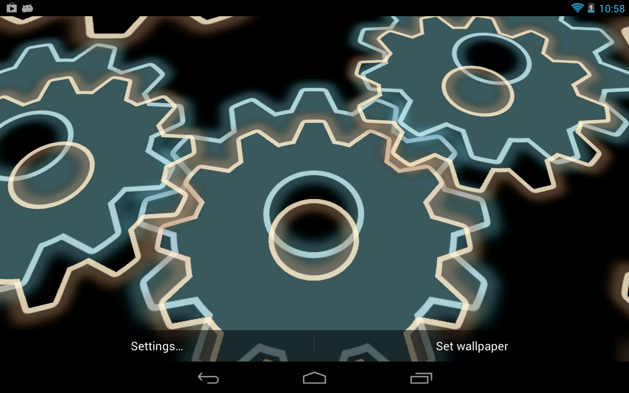Neon Gears Live Wallpaper - App on Amazon Appstore