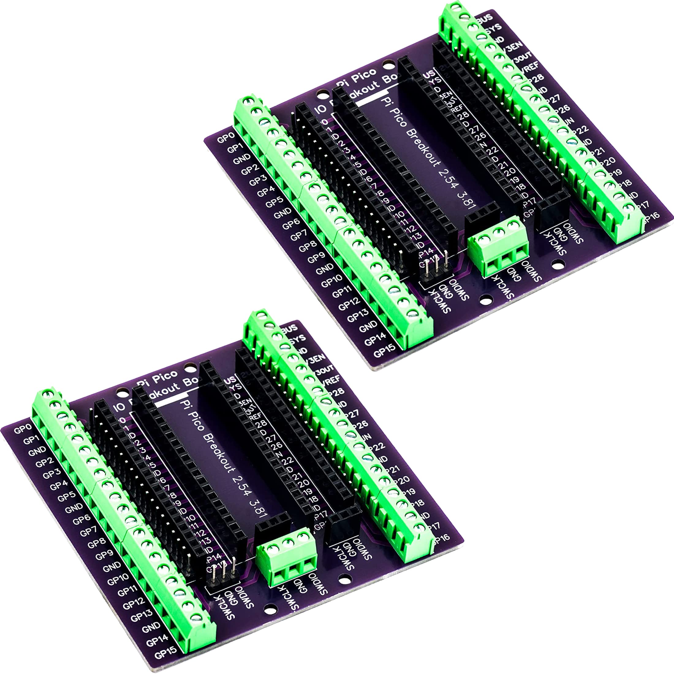 Amazon.com: risingsaplings for PICO Breakout Board 2.54mm Male Female ...