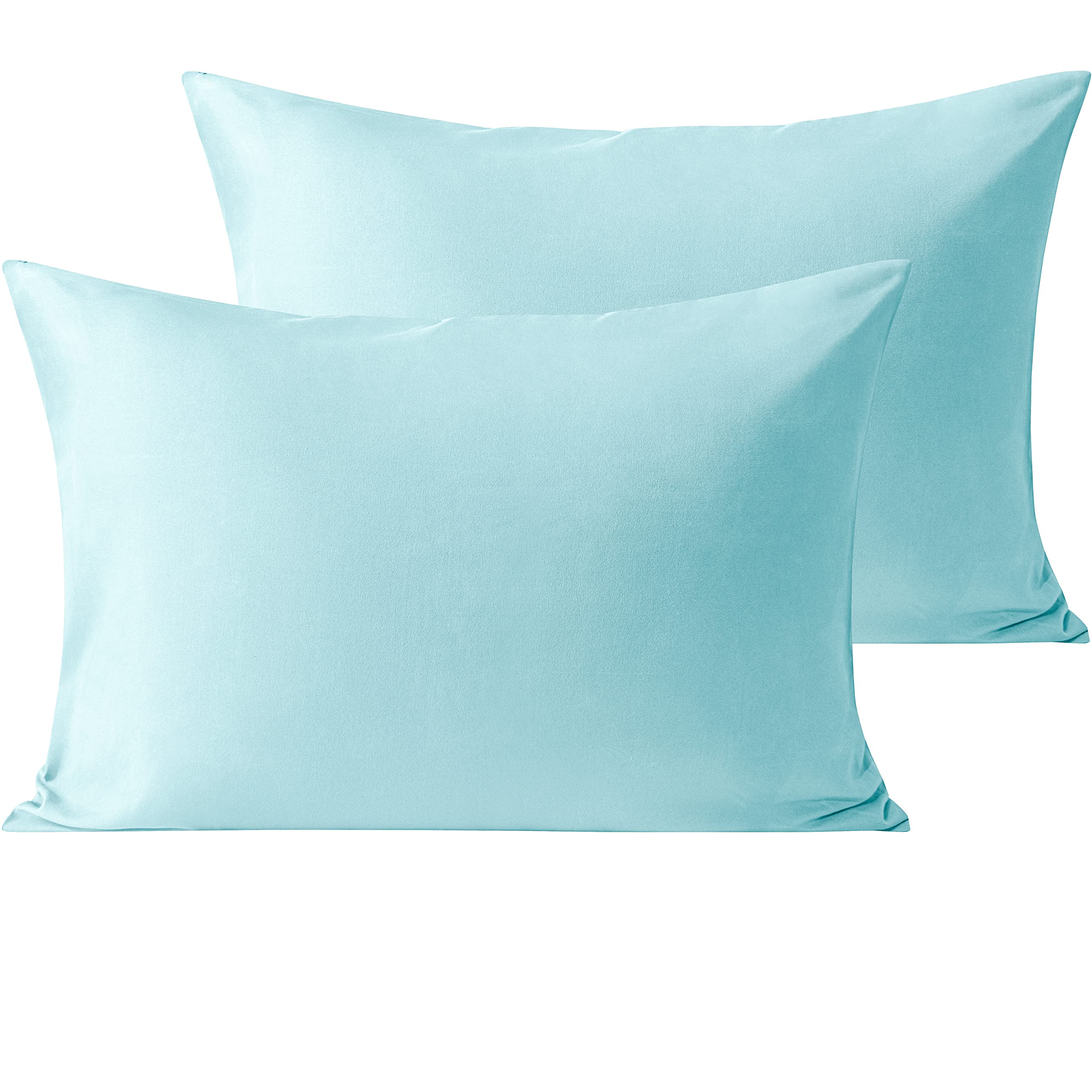 Amazon.com: Microfiber Standard Pillowcases - 2 Pack 20x26 Pillowcases ...