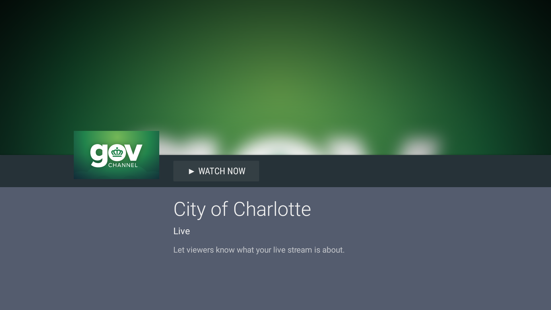 GOV Channel - App on Amazon Appstore