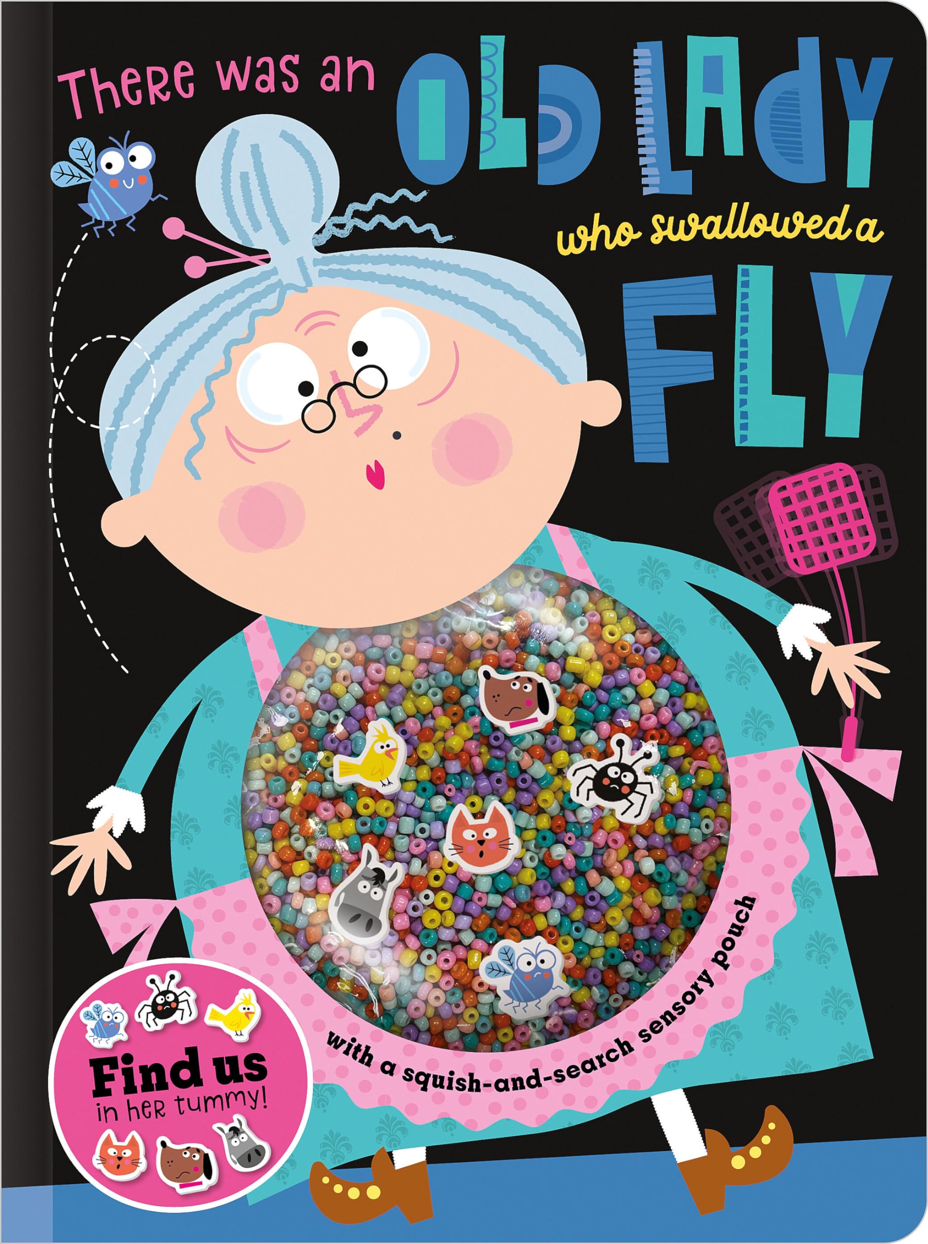 Amazon.com: There Was an Old Lady Who Swallowed a Fly: 9781805440017 ...