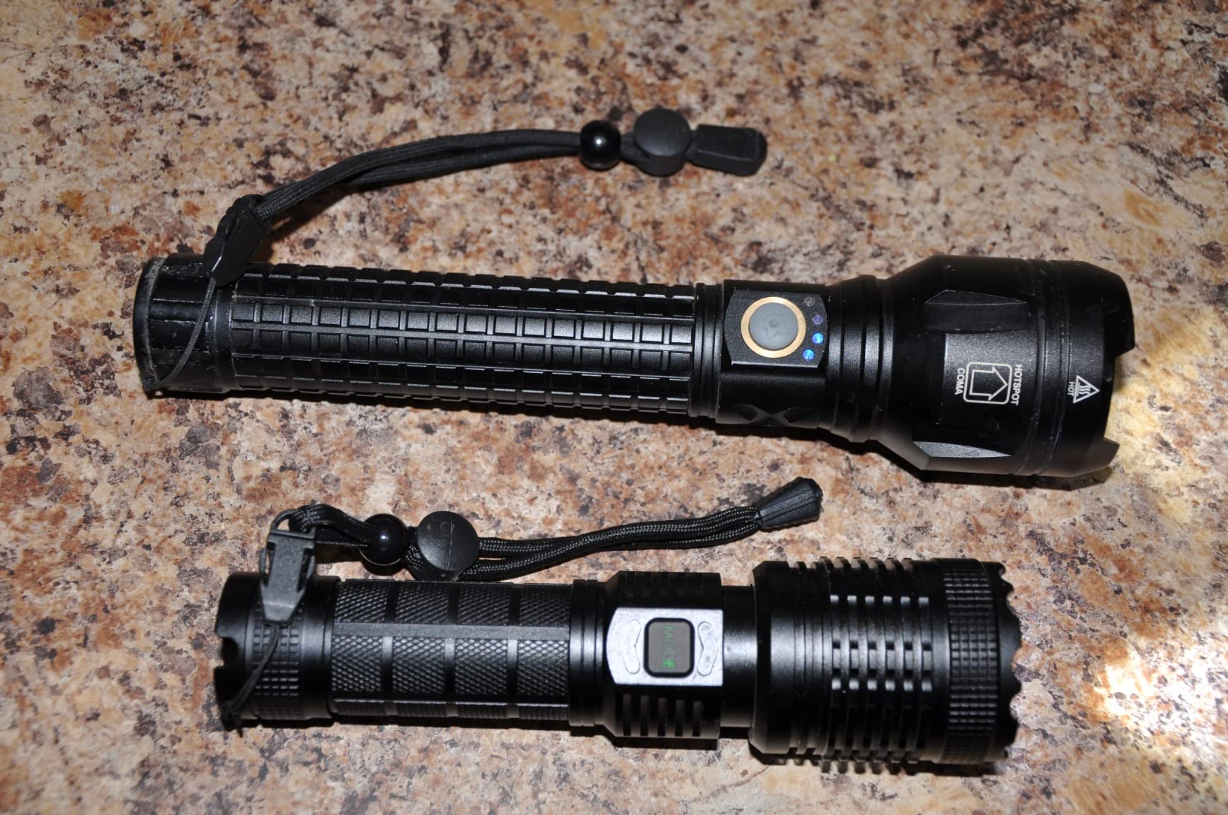 Pluralla XHP70 Rechargeable LED Flashlights, 15000 High Lumens ...