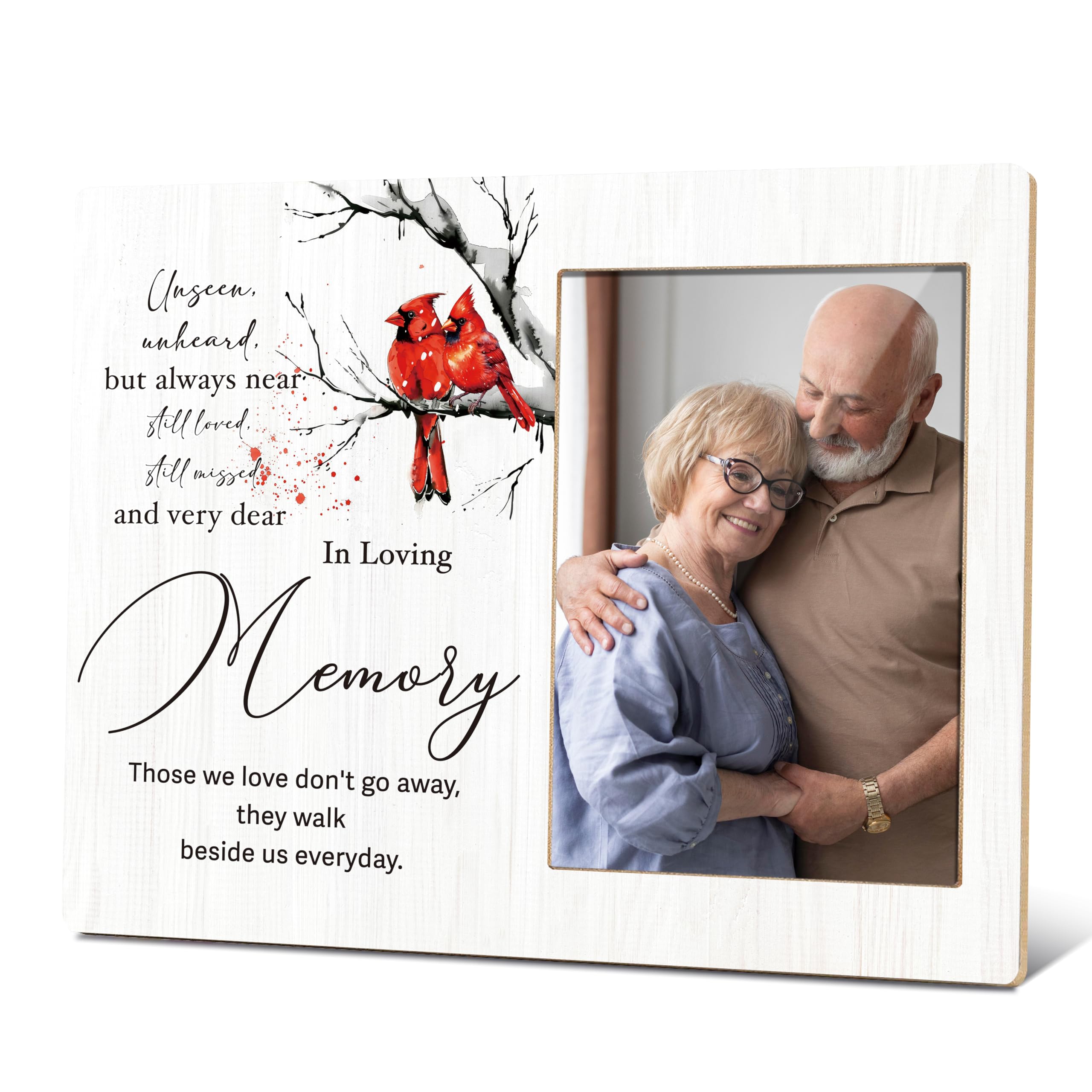 Amazon.com - BXVRT In Loving Memory Photo Frame, Cardinal Memorial ...