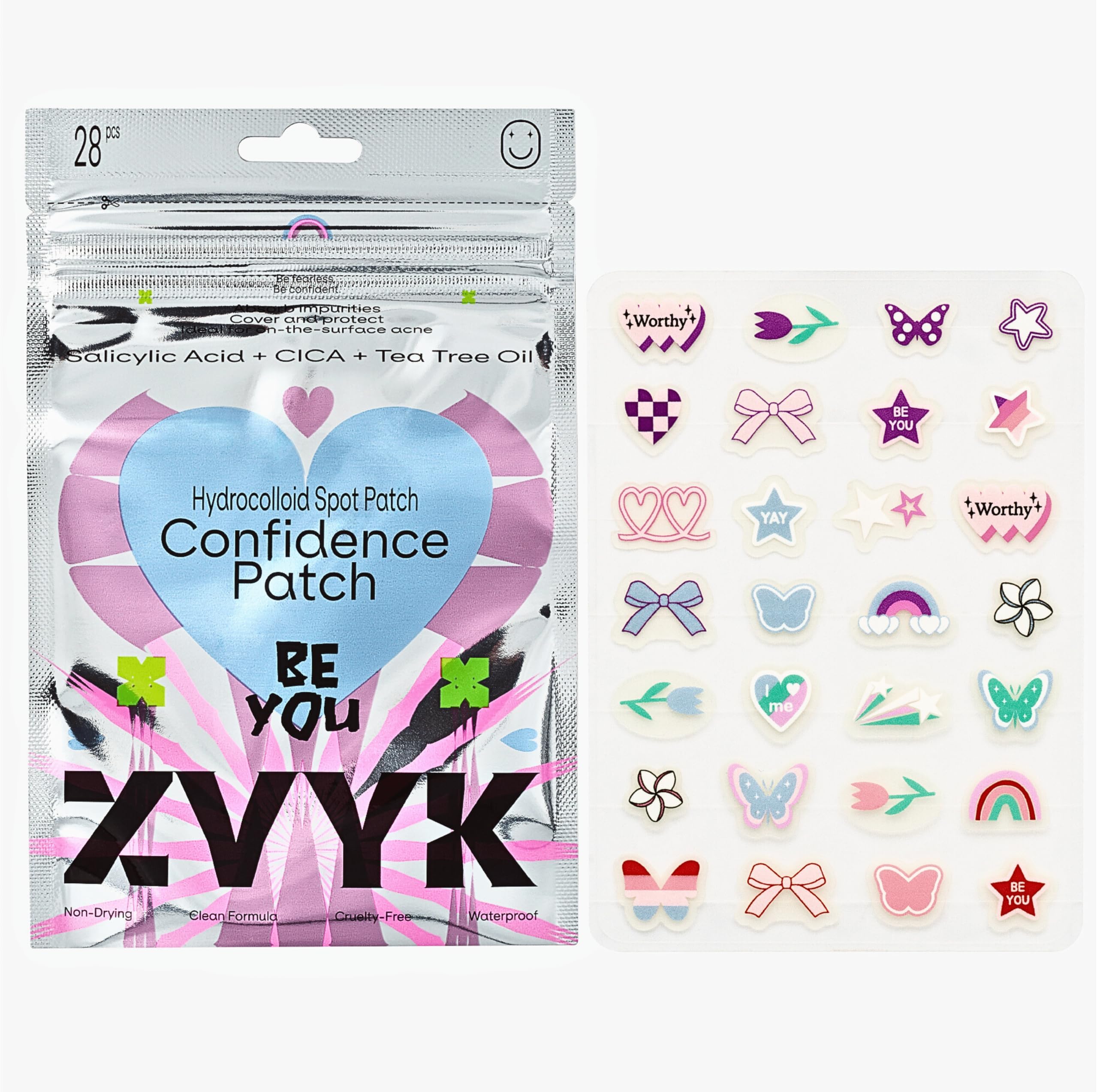 Amazon.com: ZVYK Pimple Patches Cute for Face (28 Unique Acne Patch ...
