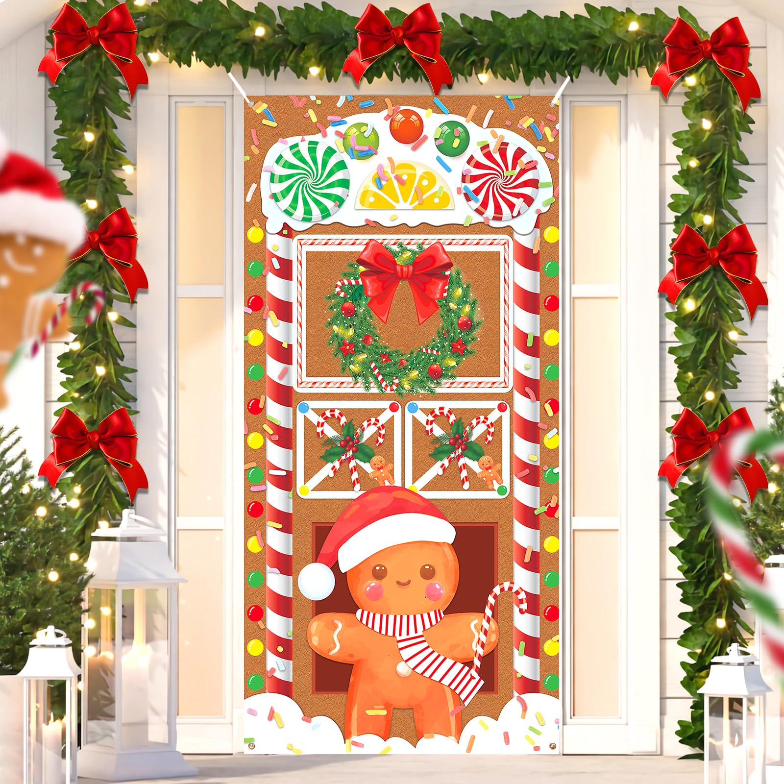 Door Decoration Gingerbread Man