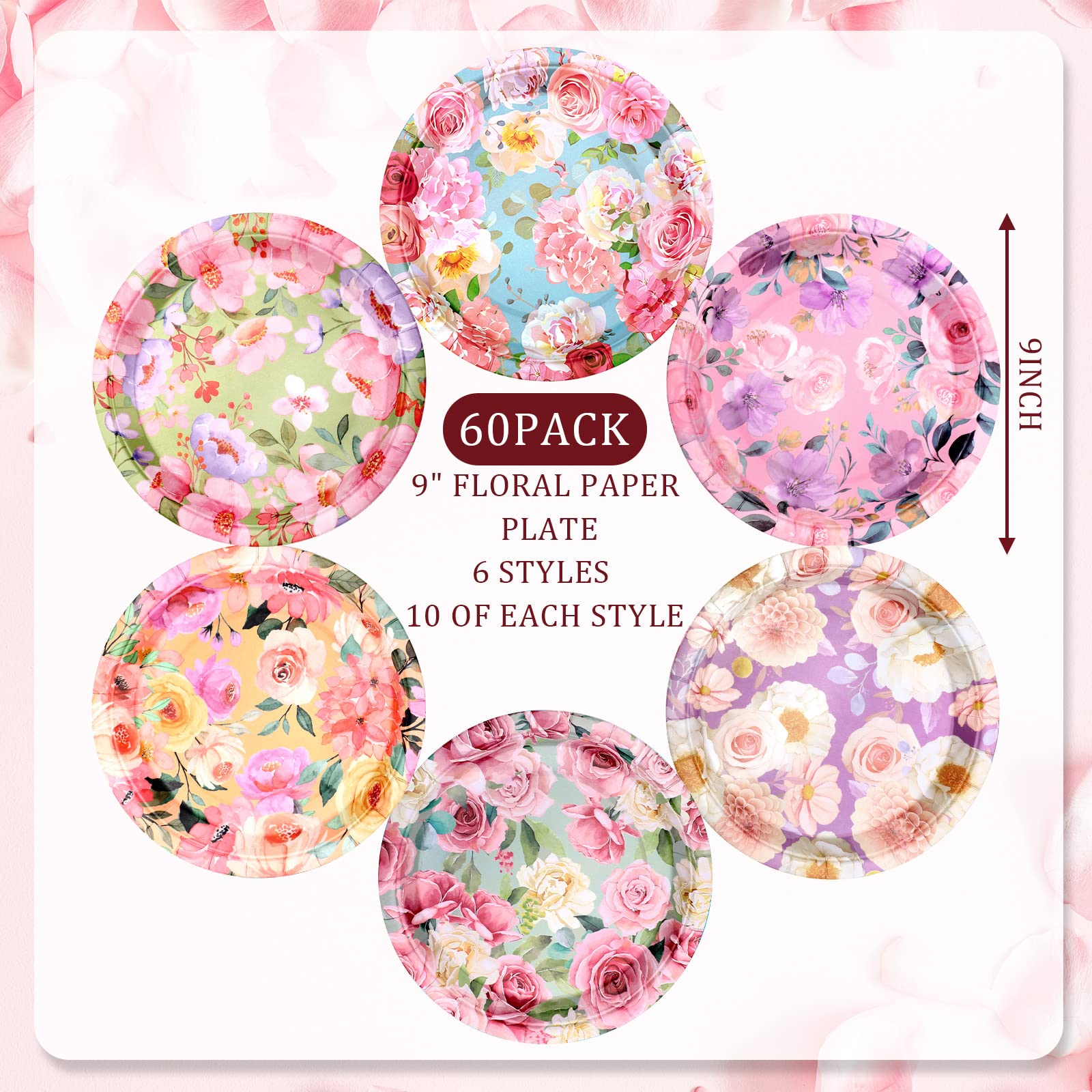 Shabby Chic Paper Plates