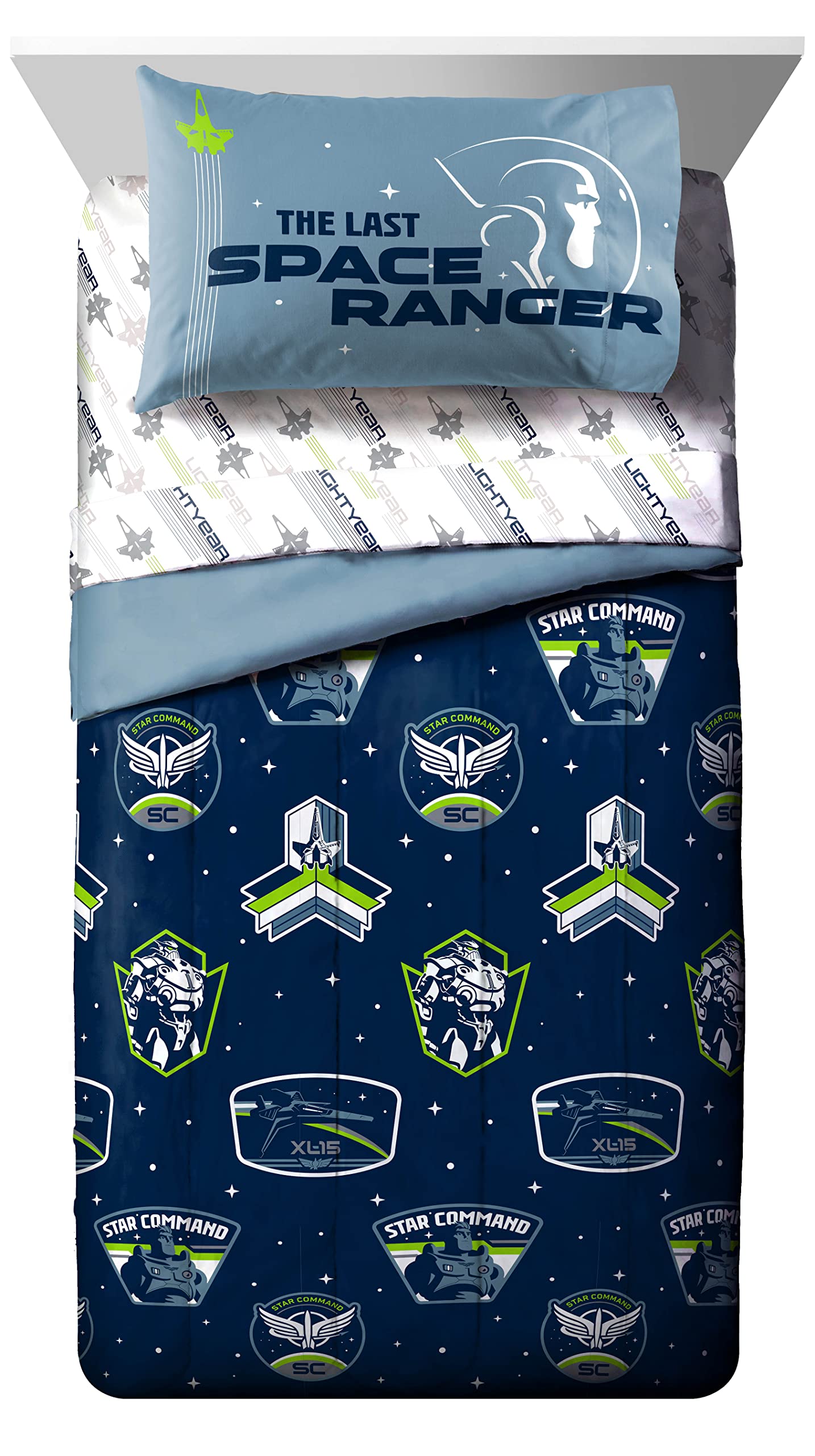 Snapklik.com : Jay Franco Disney Pixar Lightyear Space Command 5 Piece ...