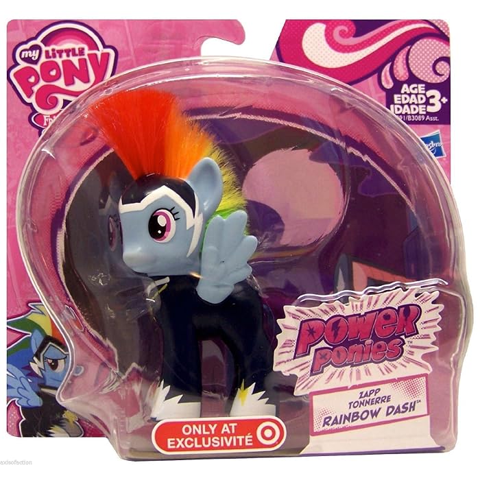 Buy My Little Pony Friendship is Magic Power Ponies Zapp Tonnerre ...
