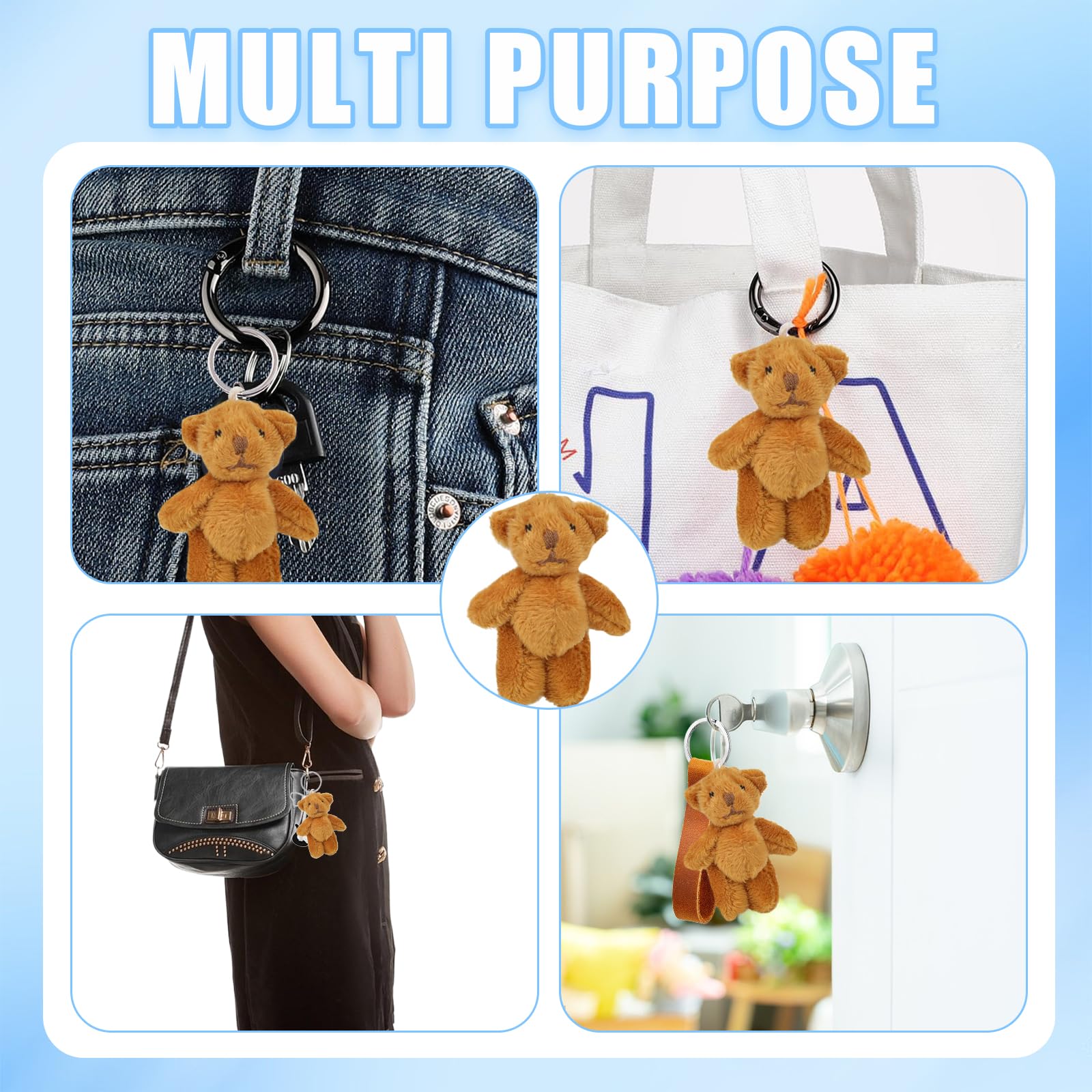 Little Pocket Bear Hug, Tiny Teddy Bear in a Tin Box with Heart-Warming Cards and Quilts Mini ...