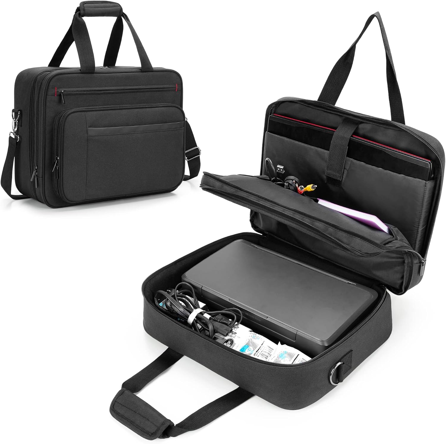 Buy SAMDEW Double layer Portable Mobile Printer Storage Bag Compatible buy-samdew-double-layer-portable-mobile-printer-storage-bag-compatible