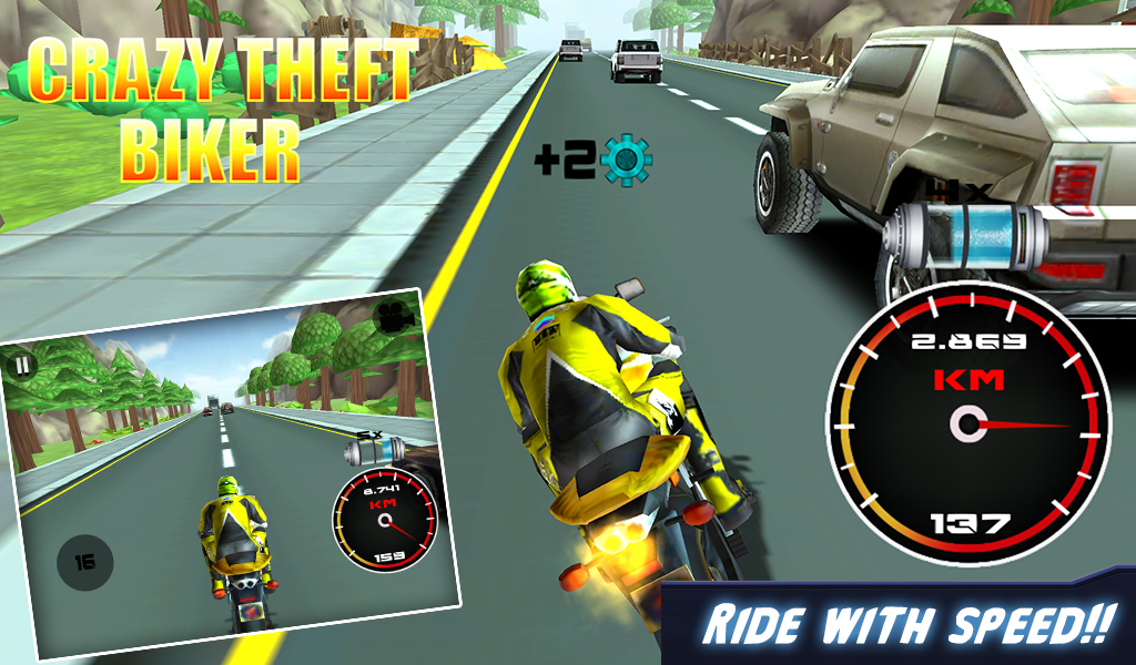 Crazy Theft Biker - App on Amazon Appstore