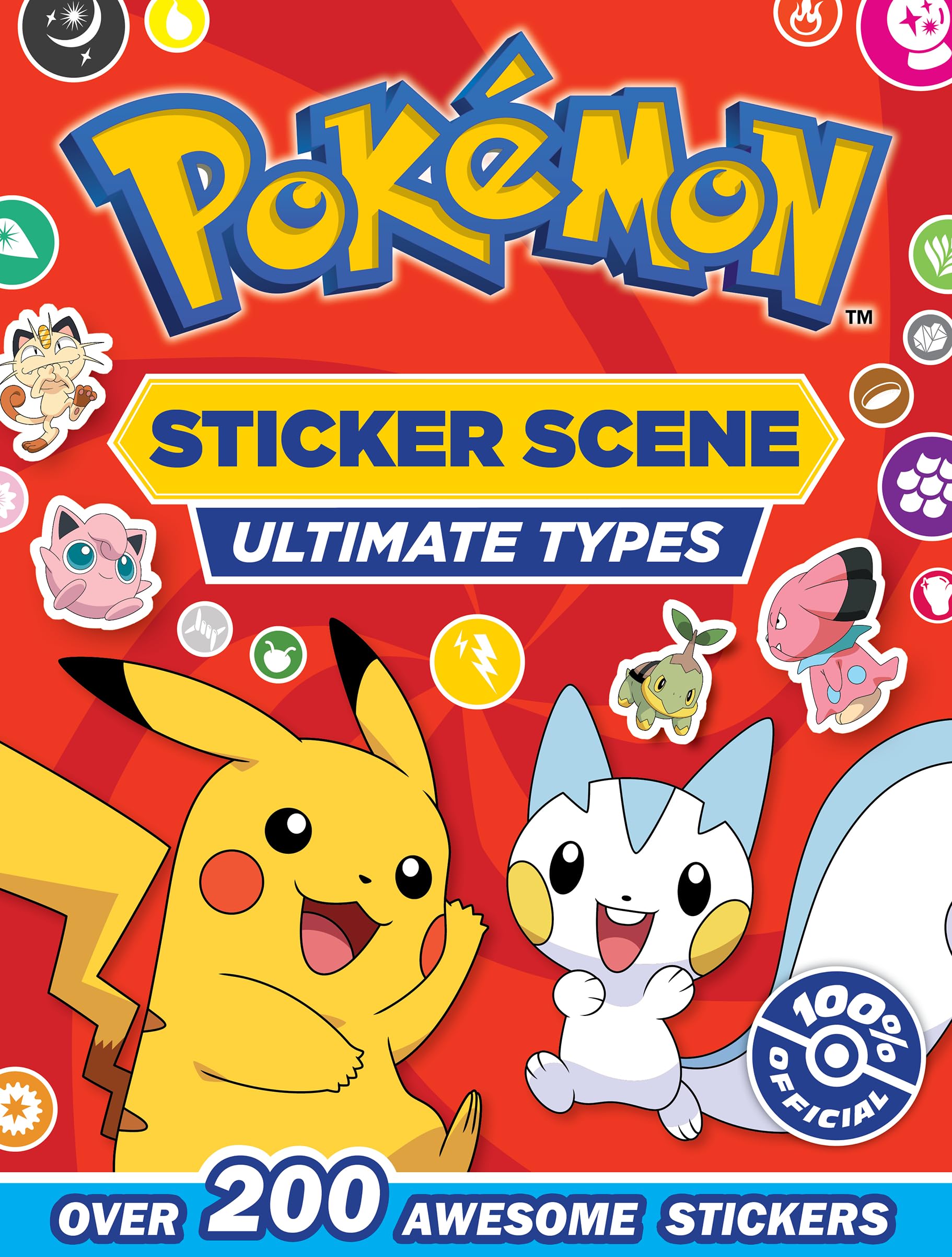 POKEMON ULTIMATE TYPES STICKER SCENE: unknown author: 9780008615451 ...