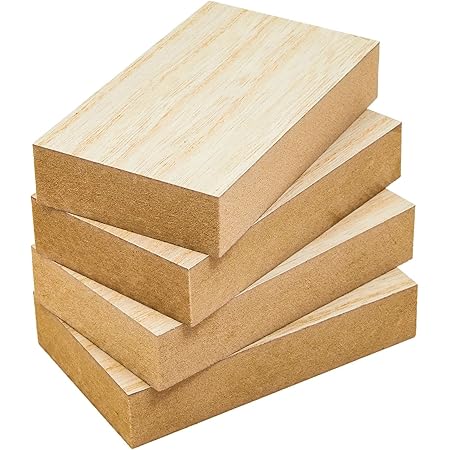 Amazon.com: Bright Creations Unfinished Wood Rectangles for Crafts, 1 ...