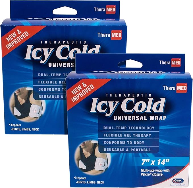 Amazon.com: Thera-Med Universal Pad, Cold Pack, Ice Pack for Ankles ...
